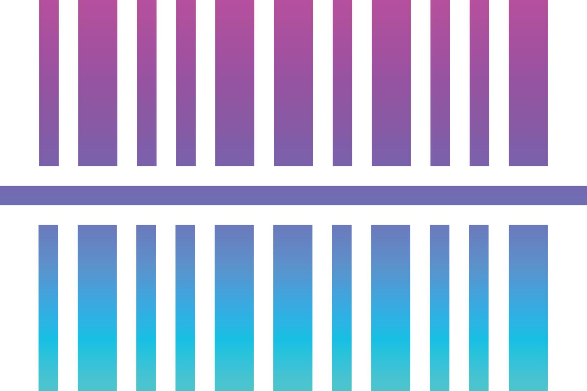 Barcode Code Gradient Icon 14071383 Vector Art At Vecteezy