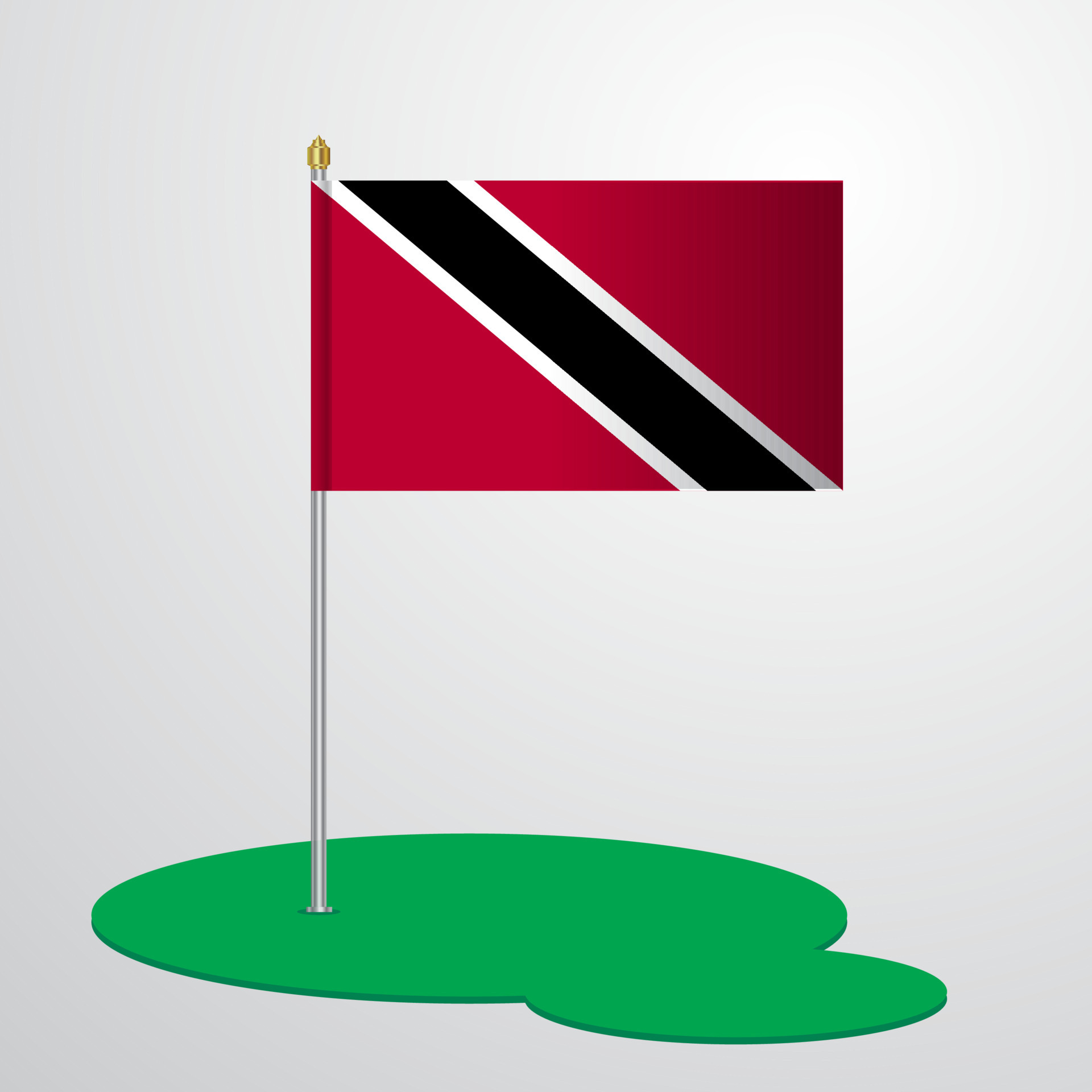 Trinidad and tobago Flag Pole 14072974 Vector Art at Vecteezy Trinidad and tobago Flag Pole 14072974 Vector Art at Vecteezy