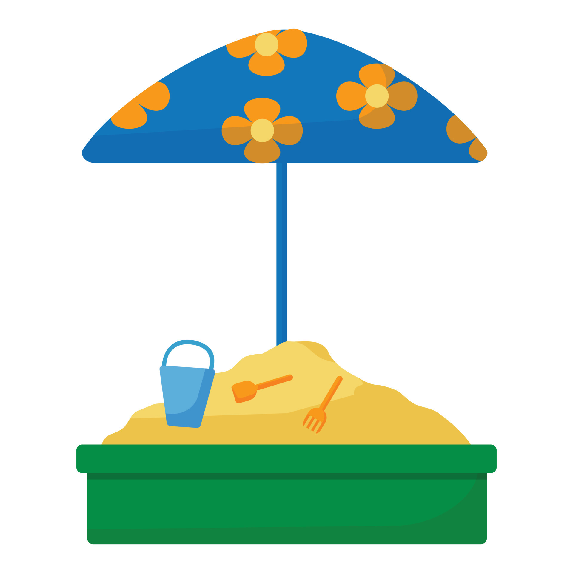 Sand Box Icon Cartoon Vector Park Slide 14074546 Vector Art At Vecteezy