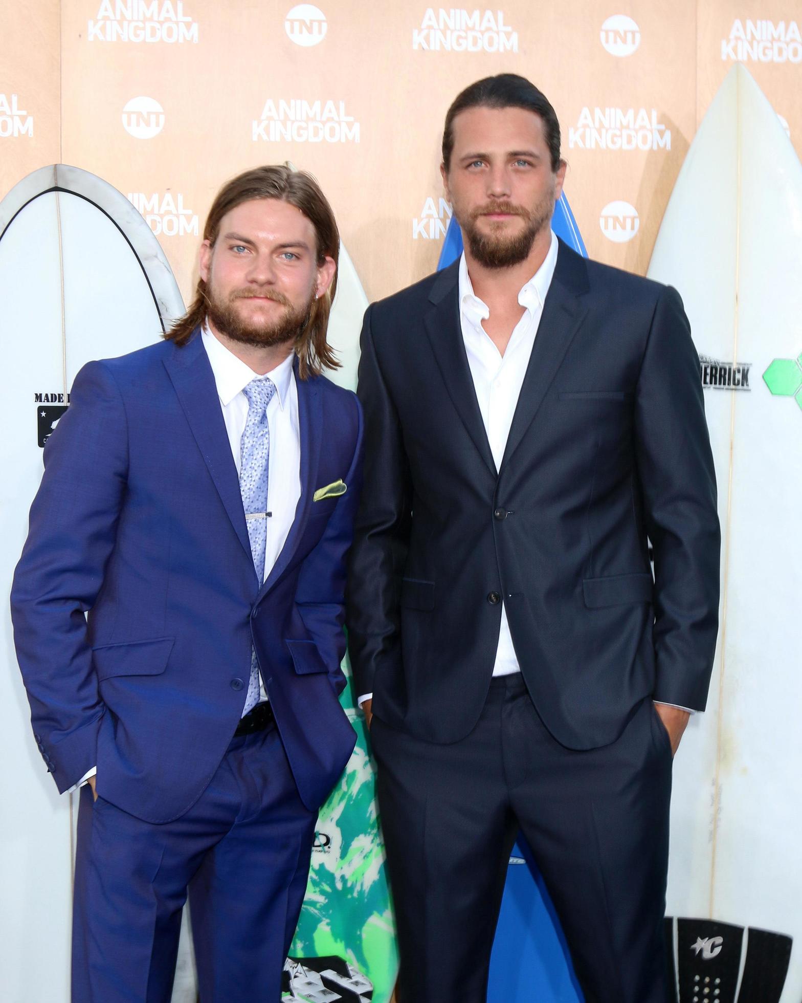 los angeles, 8 de junio - jake weary, ben robson en la proyección de estreno del reino animal en ...
