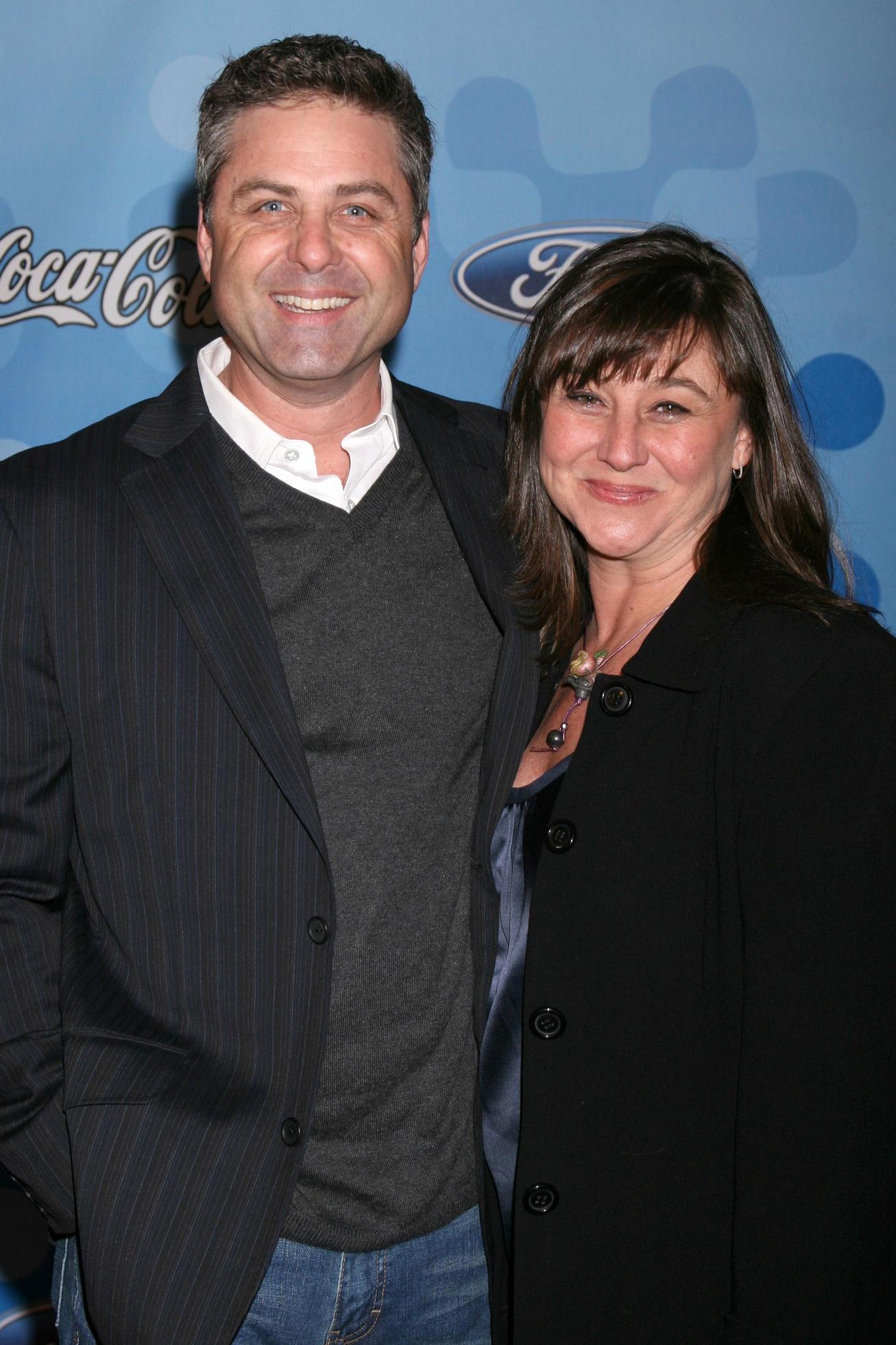Mark L Walberg and Wife American Idol Top 12 Party Season 7 Wolfgang Puck, Pacific Design Center ...