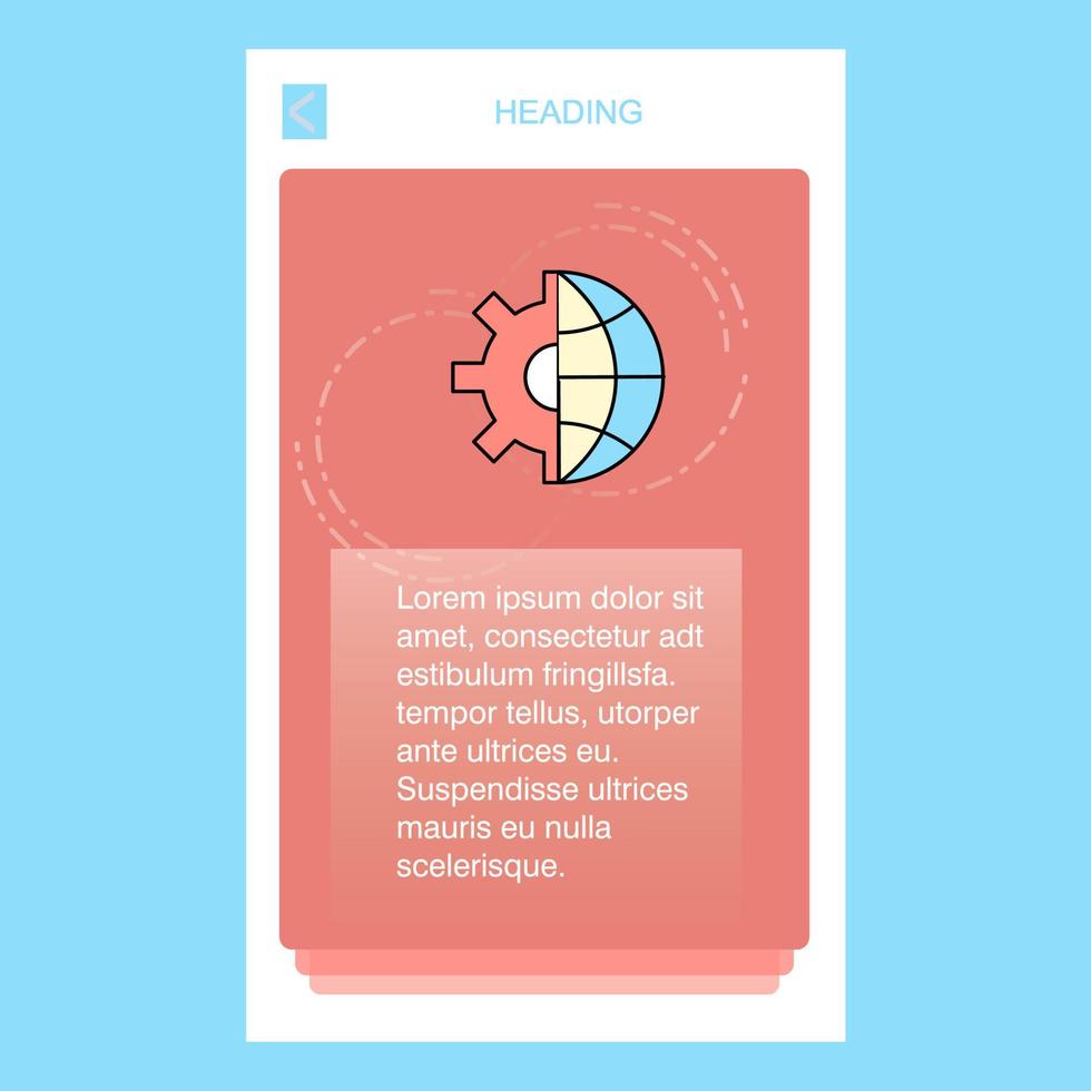 Internet setting mobile vertical banner design design Vector 14142305 ... Internet setting mobile vertical banner design design Vector 14142305 ...