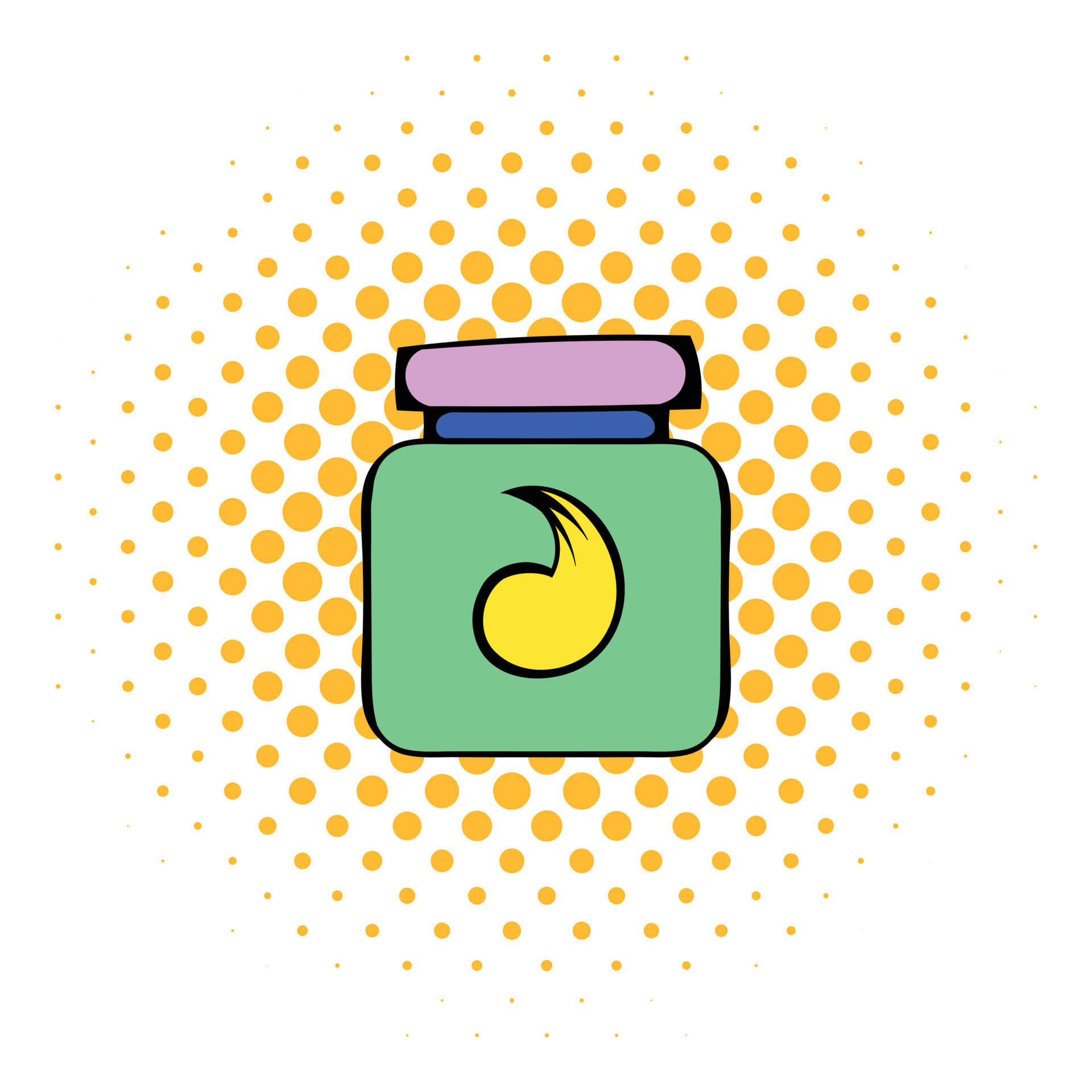 Hair Gel In A Plastic Container Icon Comics Style 14150514 Vector Art At Vecteezy