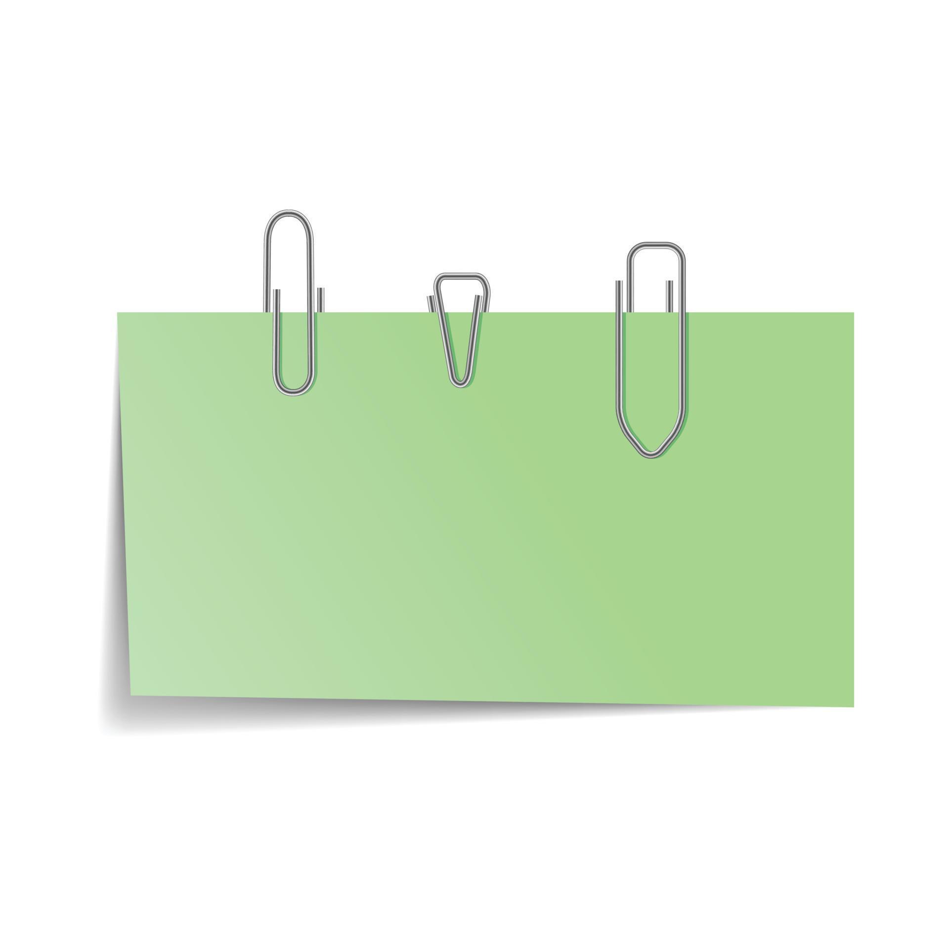 Note With A Paper Clip Icon Realistic Style 14152777 Vector Art At note-with-a-paper-clip-icon-realistic-style-14152777-vector-art-at