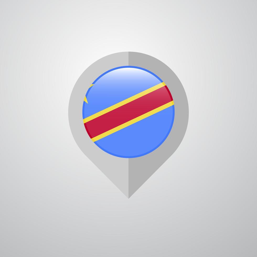 Map Navigation pointer with Comoros flag design vector 14155414 Vector Art at Vecteezy