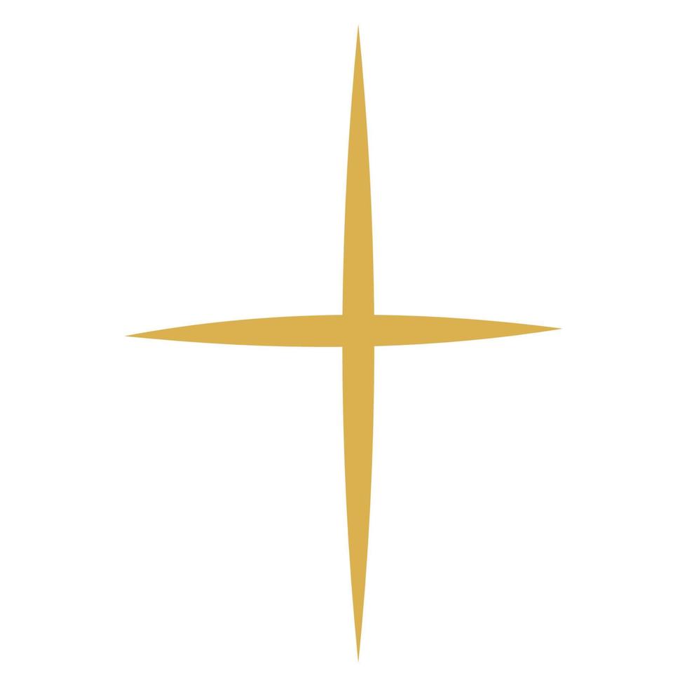 vector image of gold star isolated on white background. 14158641 Vector Art at Vecteezy