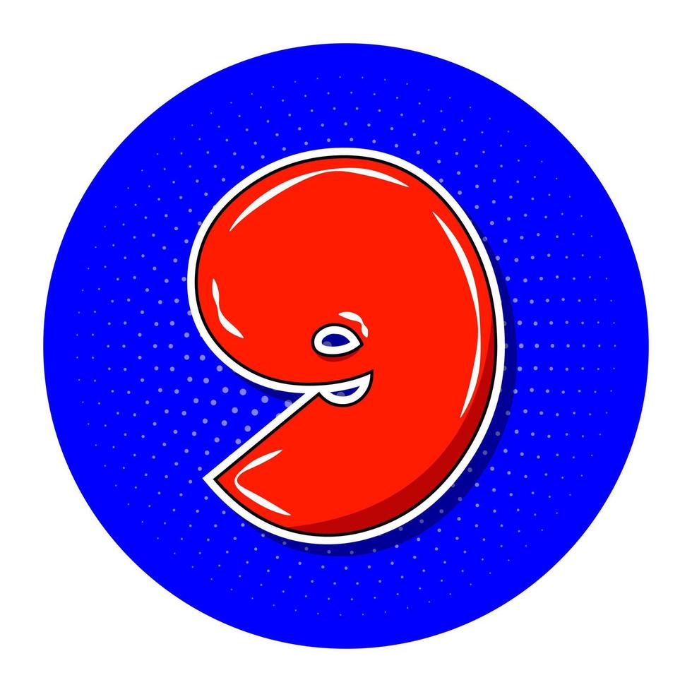 Círculo Punteado Rojo