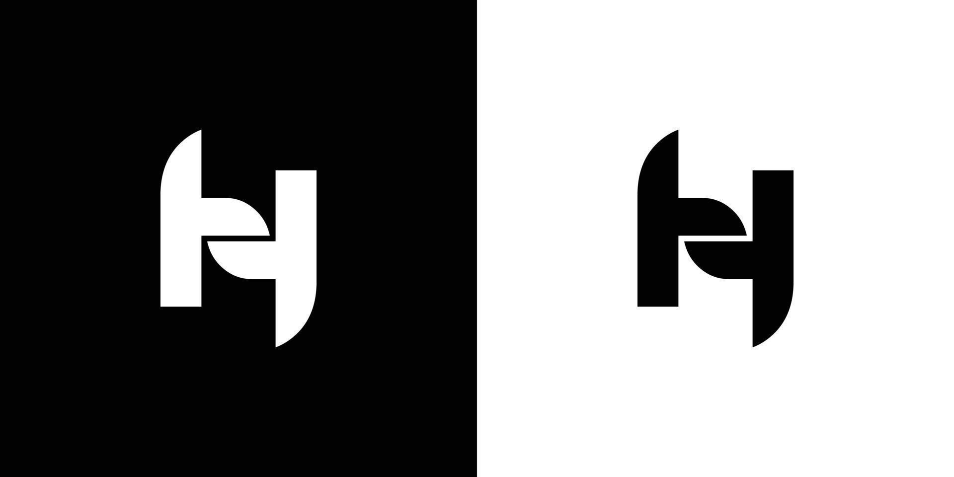 Cool and modern H logo design 14162452 Vector Art at Vecteezy