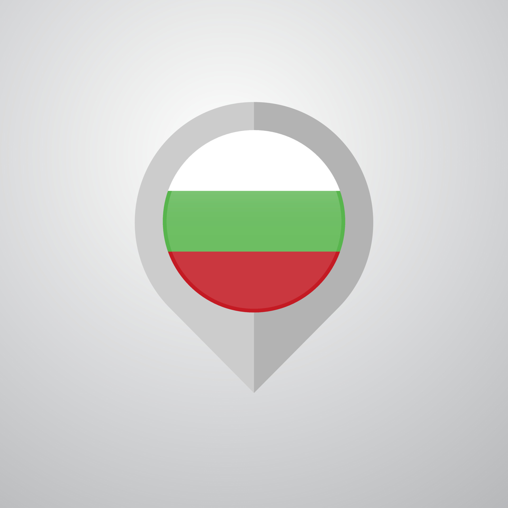 Map Navigation pointer with Bulgaria flag design vector 14163743 Vector Art at Vecteezy