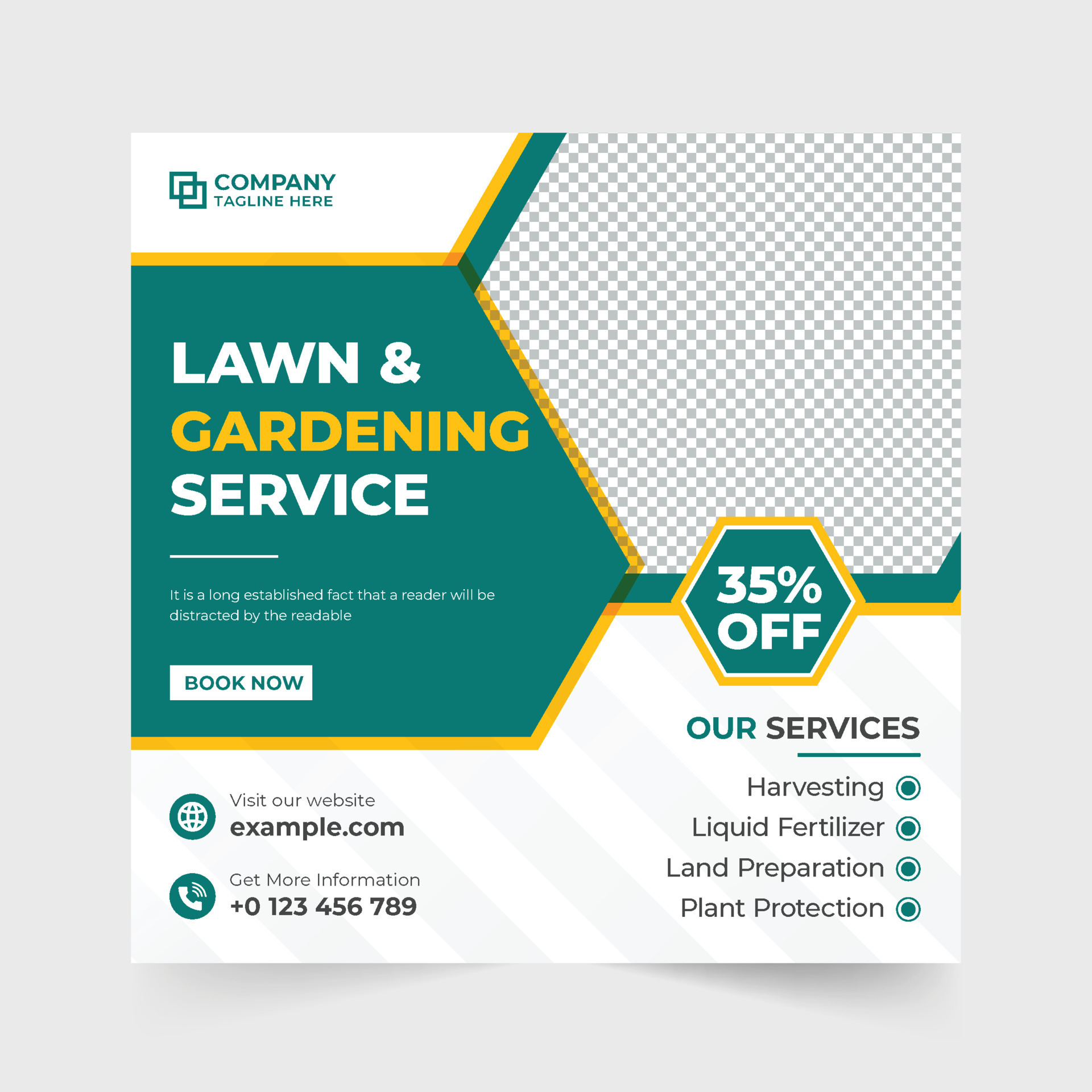Farming And Landscaping Service Web Banner With Discount Offer Section farming-and-landscaping-service-web-banner-with-discount-offer-section