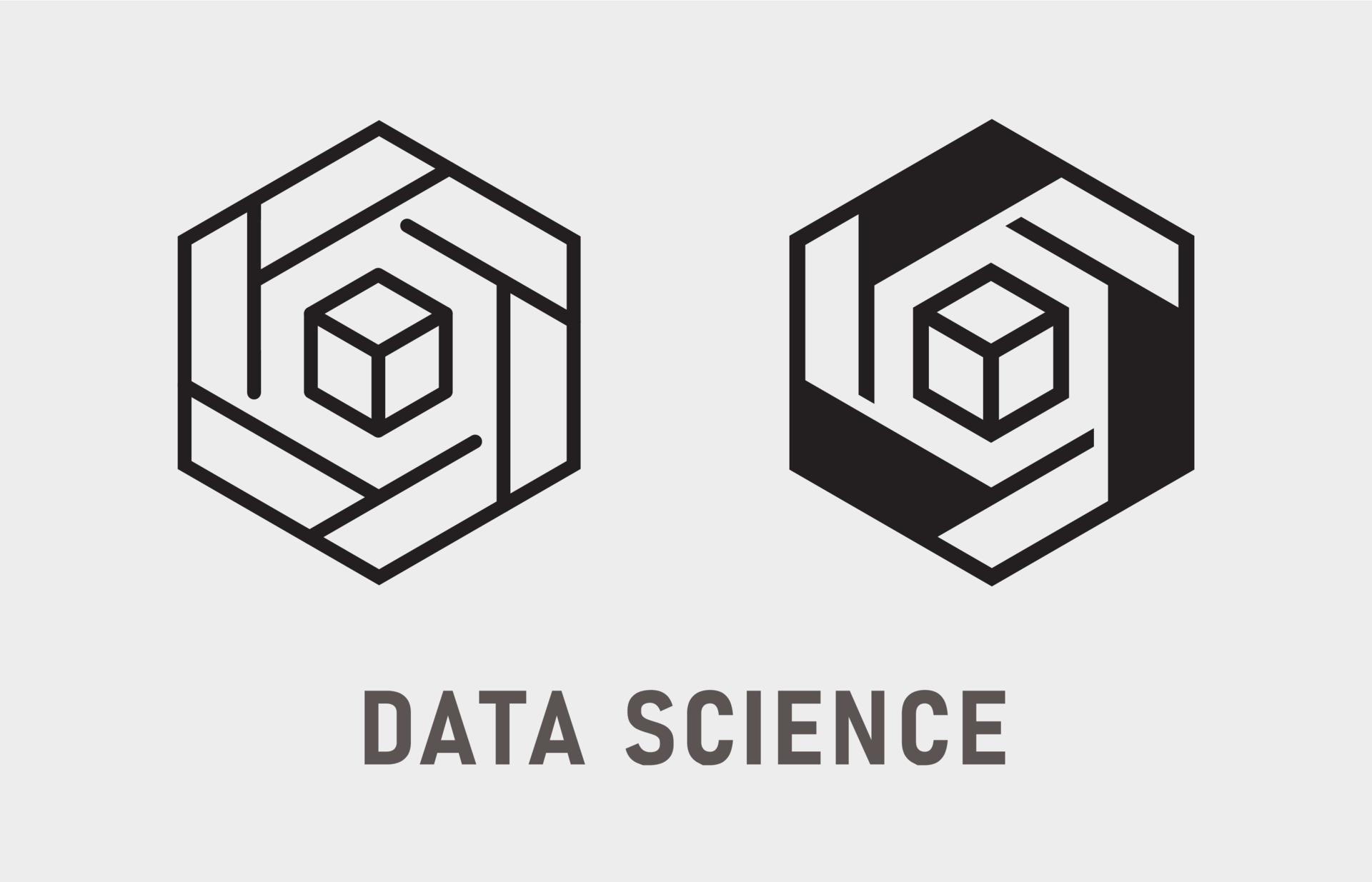 Data science icon on white background. Vector illustration. 14170038 ...
