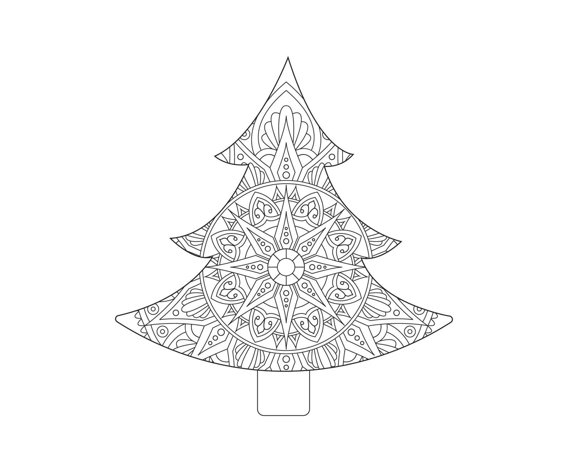 Free Christmas Tree Vector 14174244 Vector Art at Vecteezy