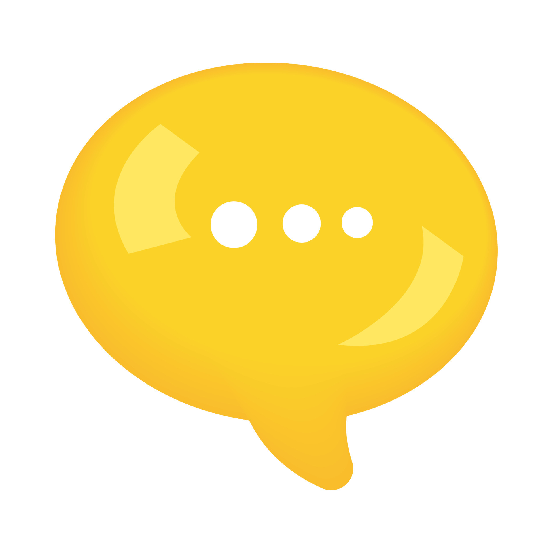 yellow speech bubble message 14176059 Vector Art at Vecteezy