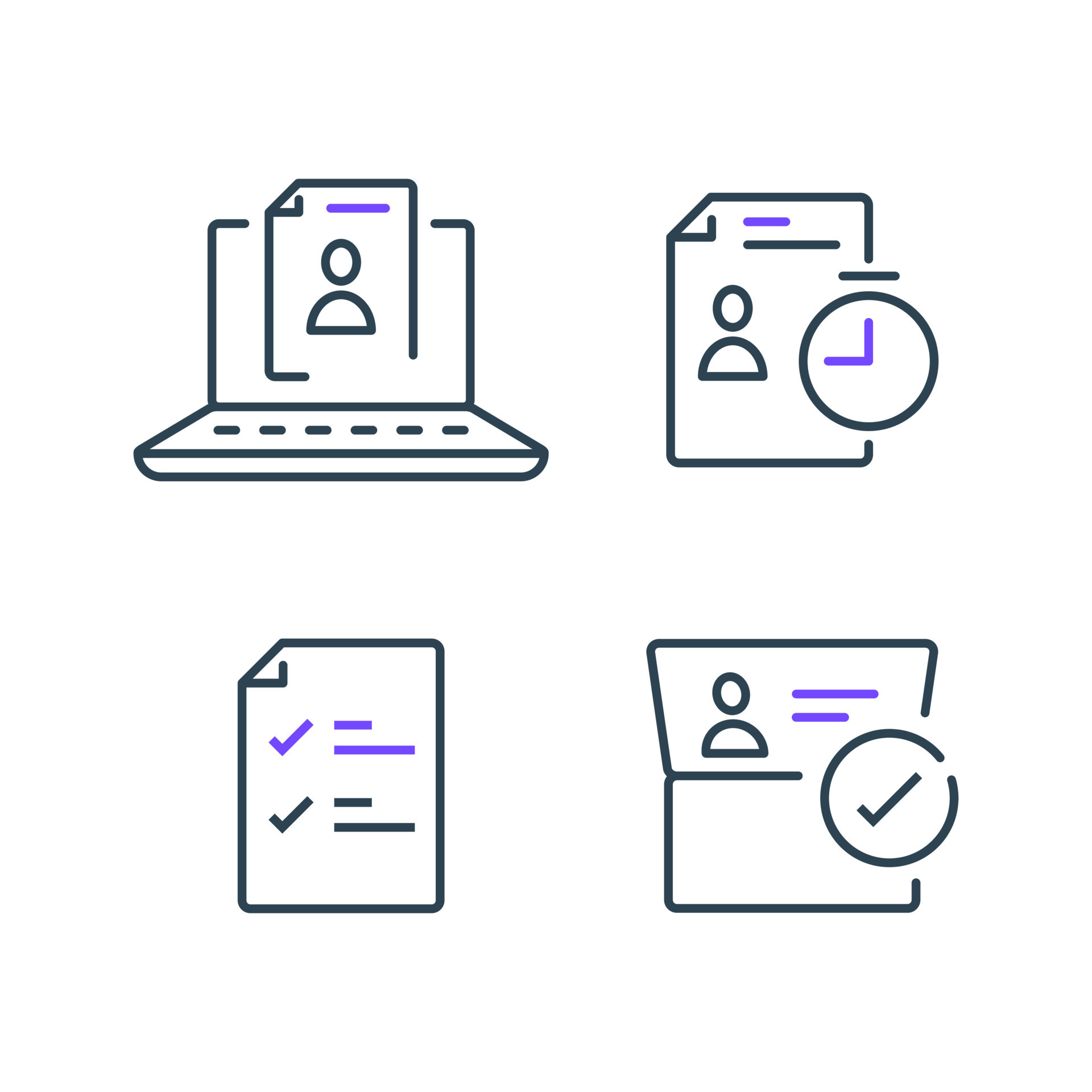 Submit document online, distant service, send resume by internet ...