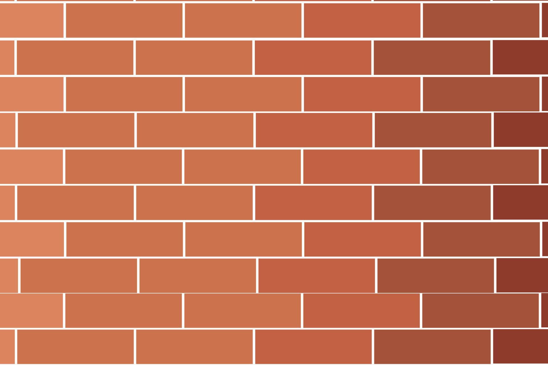 Brick wall. Brown brick wall background. Vector illustration. 14178204 ...