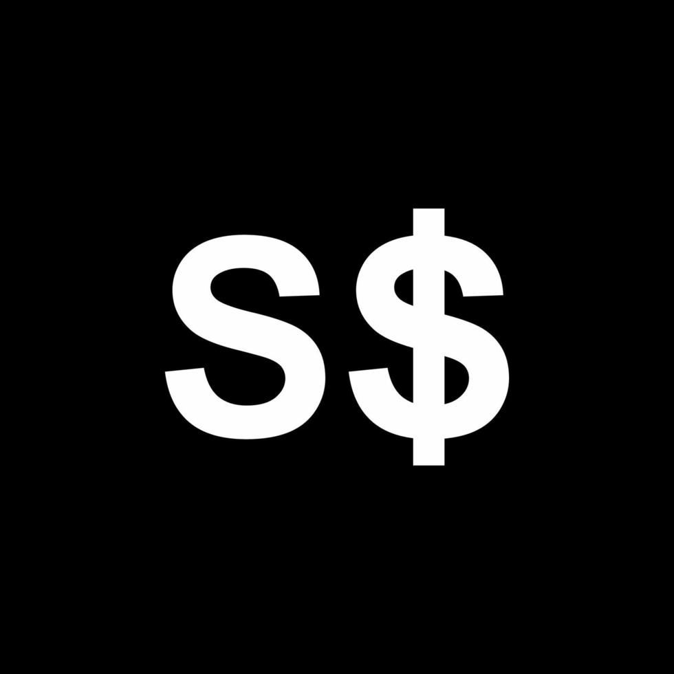 Singapore Currency Icon Symbol. Singapore Dollar, SGD Sign. Vector ... Singapore Currency Icon Symbol. Singapore Dollar, SGD Sign. Vector ...