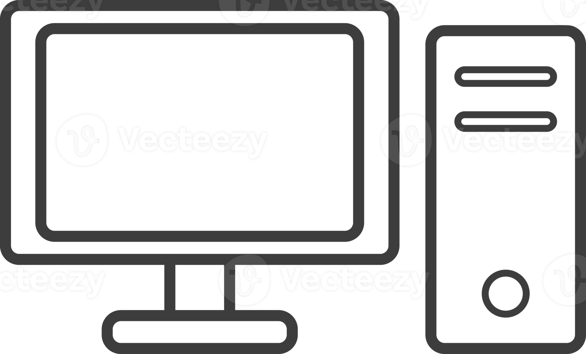 Computer thin line icon, Education icon set. 14179588 PNG