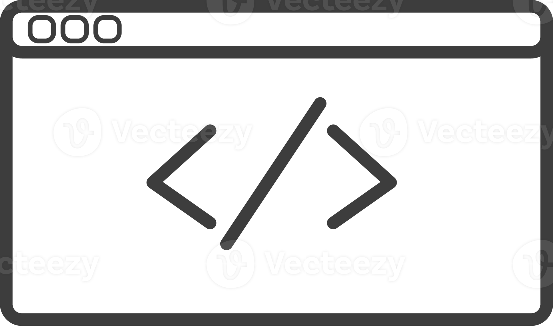 Programming thin line icon, Education icon set. 14179591 PNG