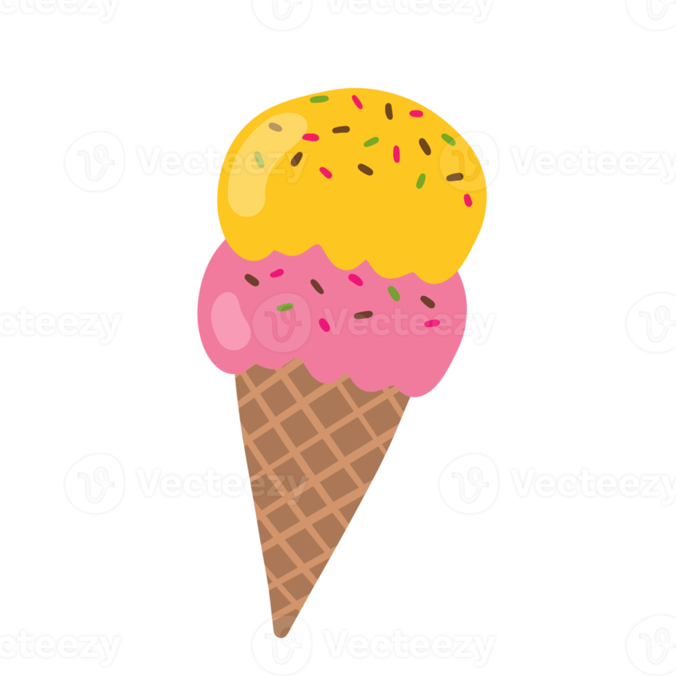 Ice Cream Doodle 14179735 Png