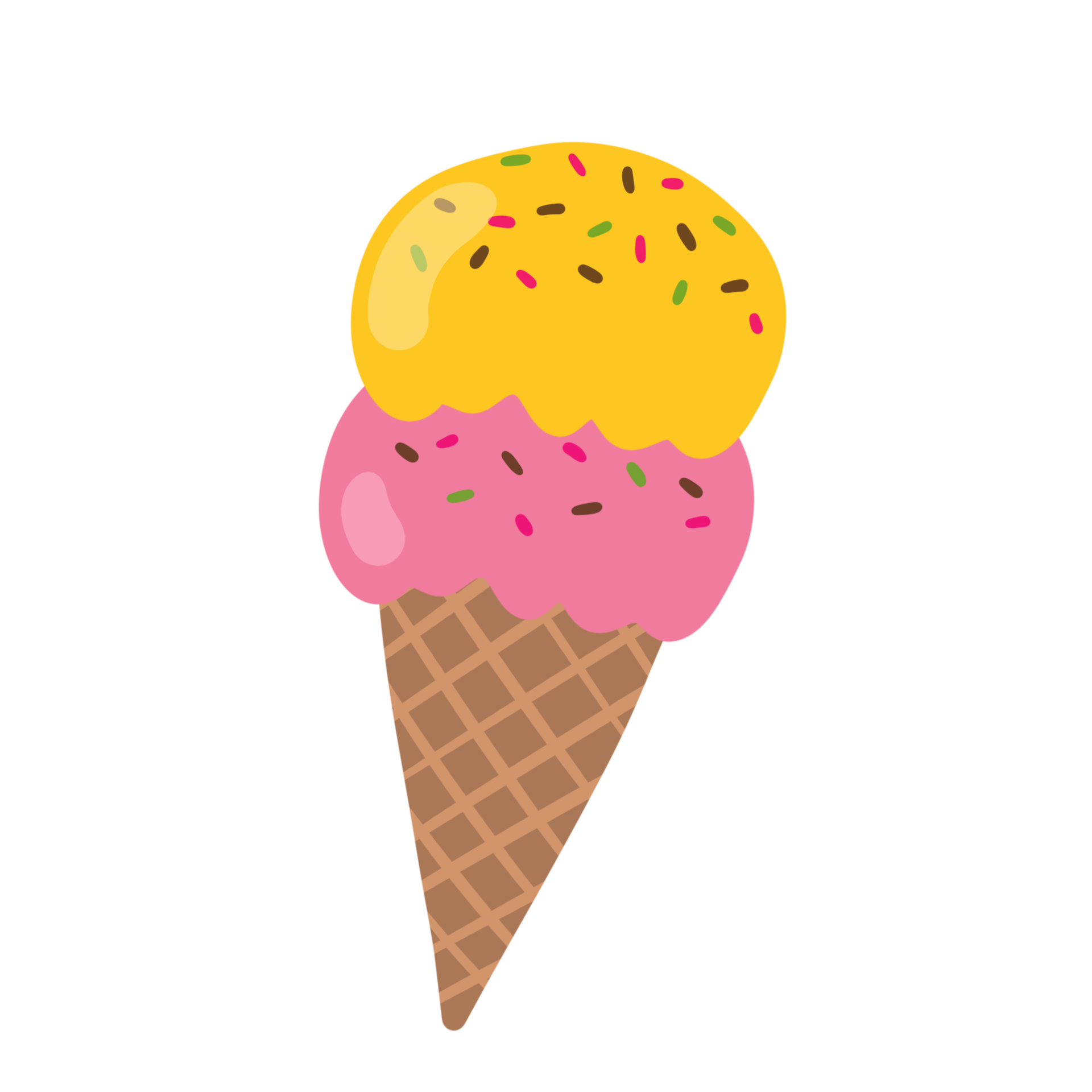 Ice Cream Doodle 14179735 Png