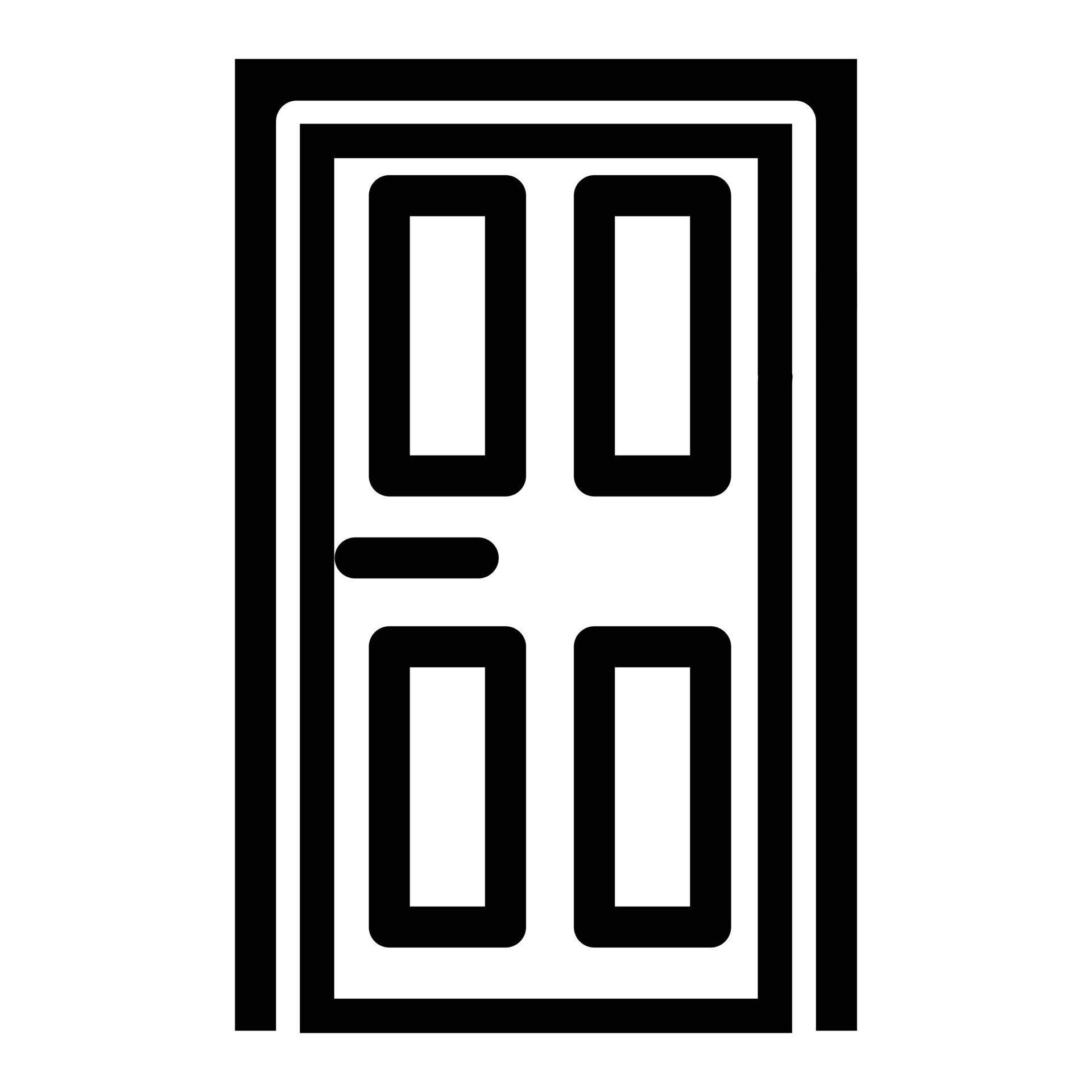 House Door Icon Outline Style 14180769 Vector Art At Vecteezy