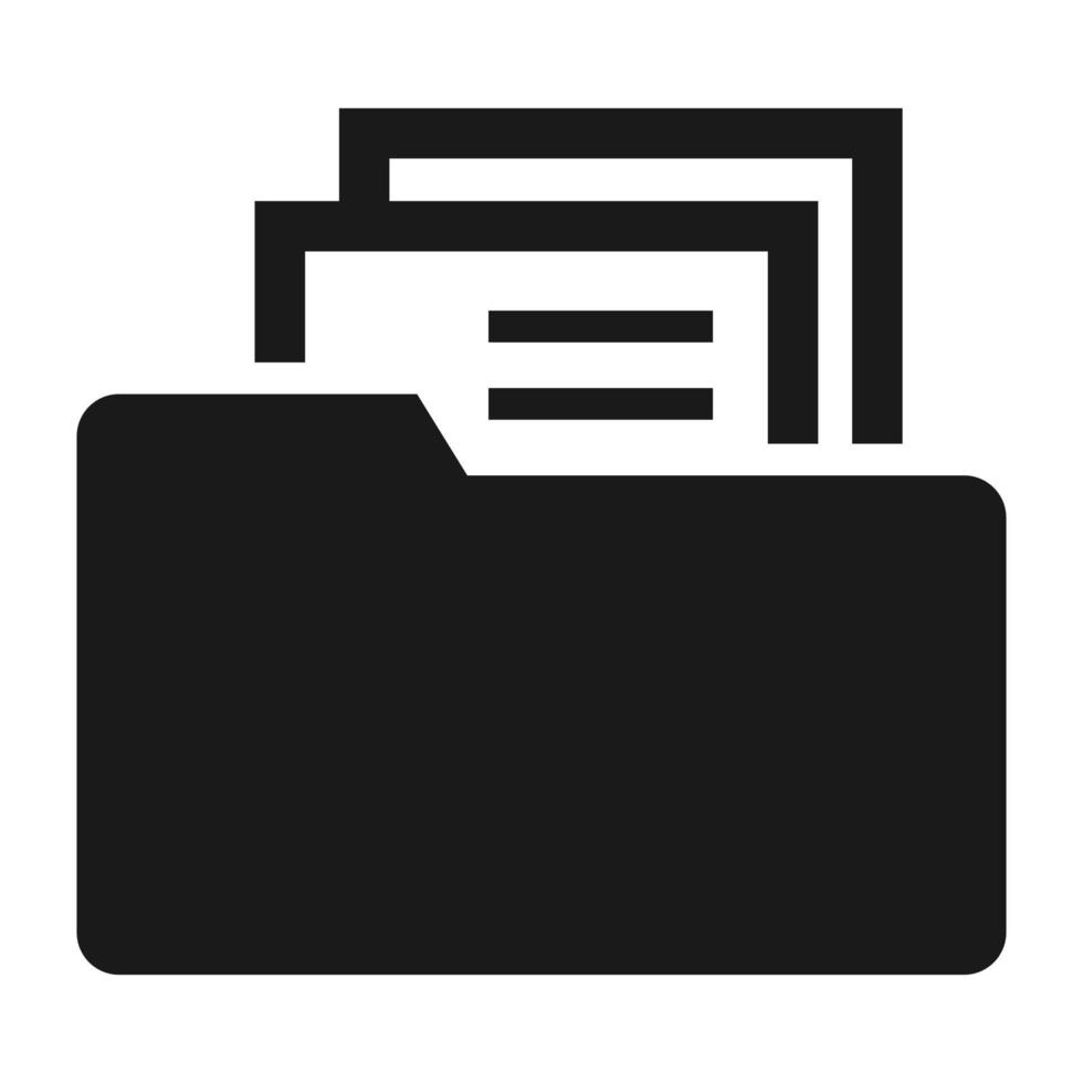 File folder icon, simple style 14181126 Vector Art at Vecteezy File folder icon, simple style 14181126 Vector Art at Vecteezy