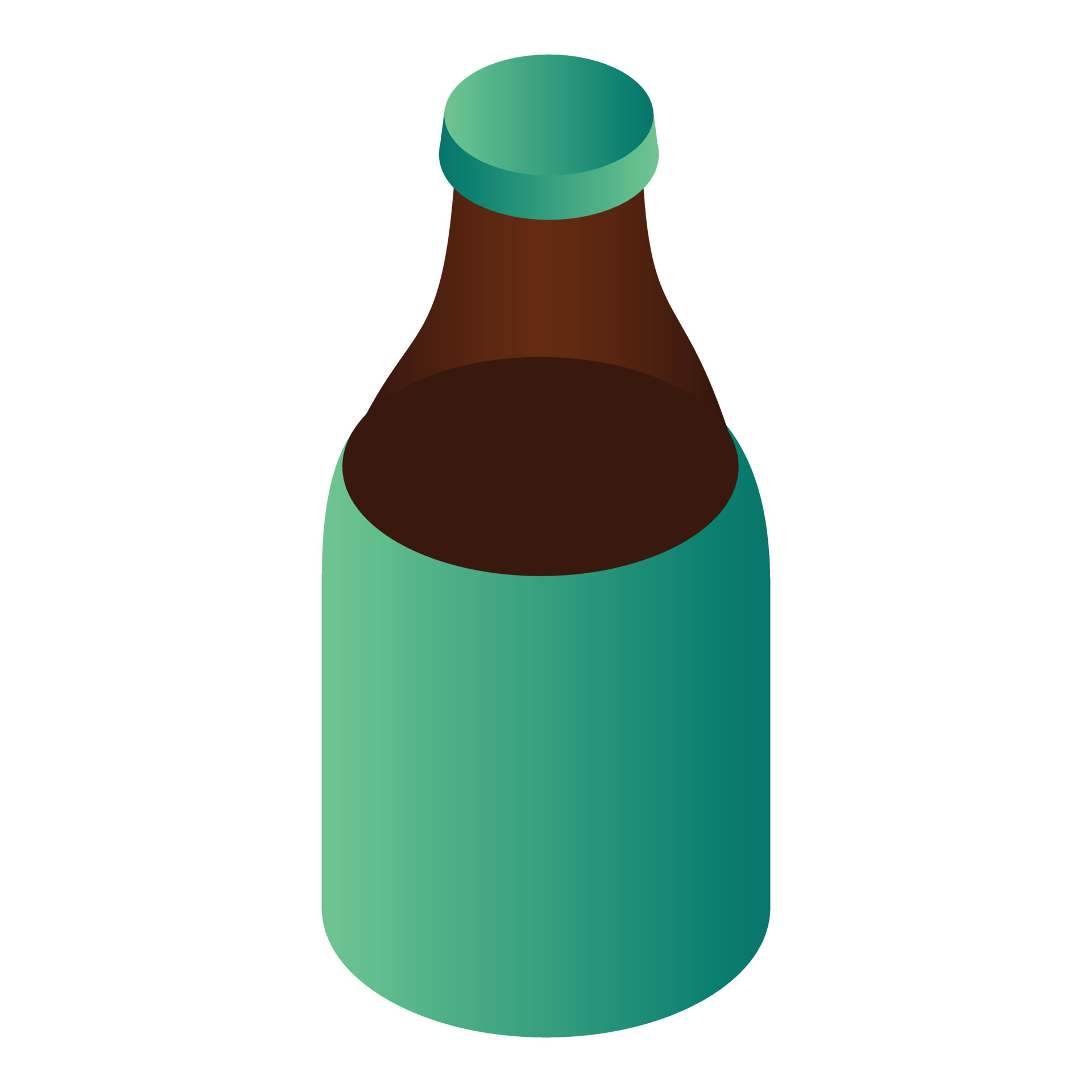 Bottle Of Kvass Icon Isometric Style 14181798 Vector Art At Vecteezy