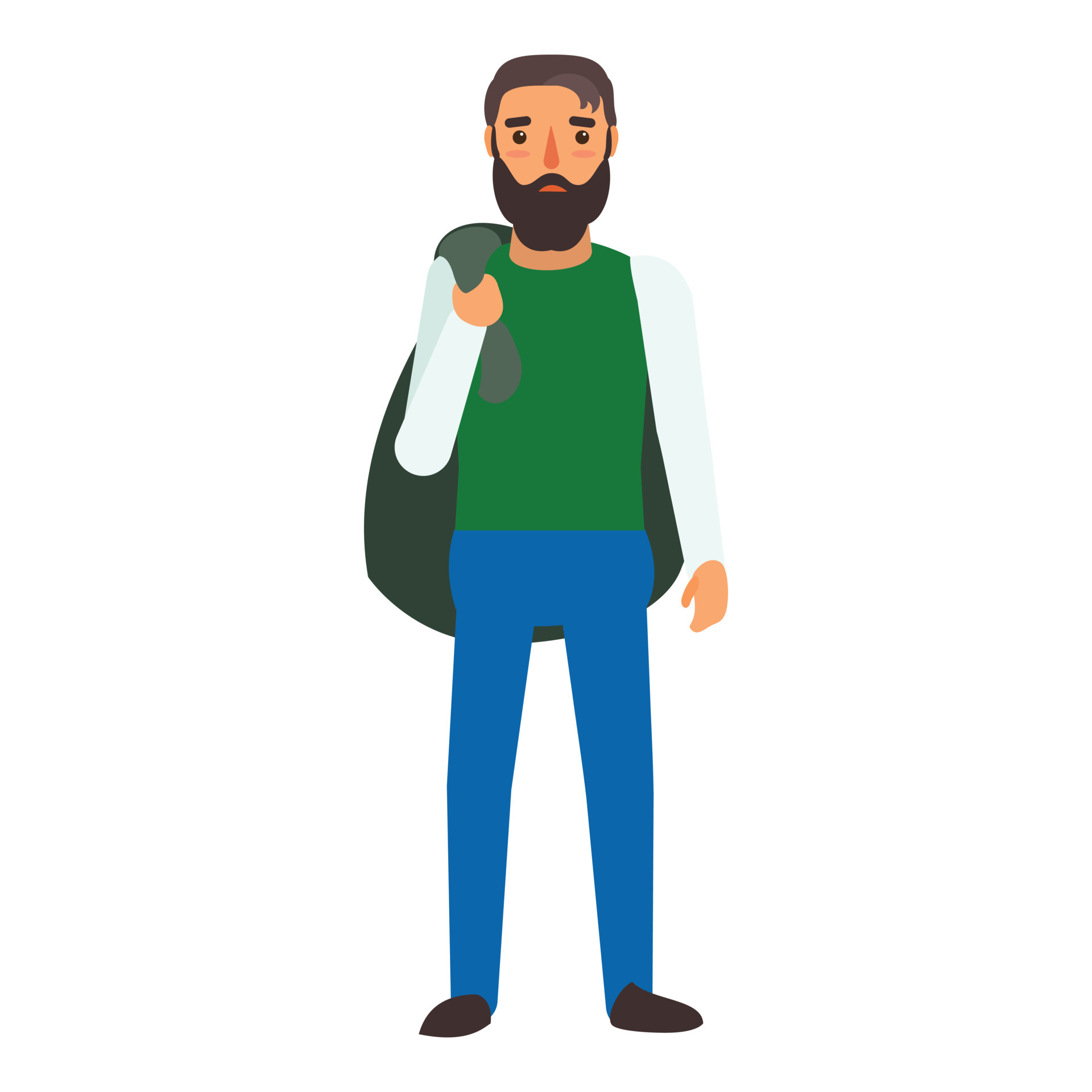 Muslim man refugee icon, flat style 14193264 Vector Art at Vecteezy Muslim man refugee icon, flat style 14193264 Vector Art at Vecteezy