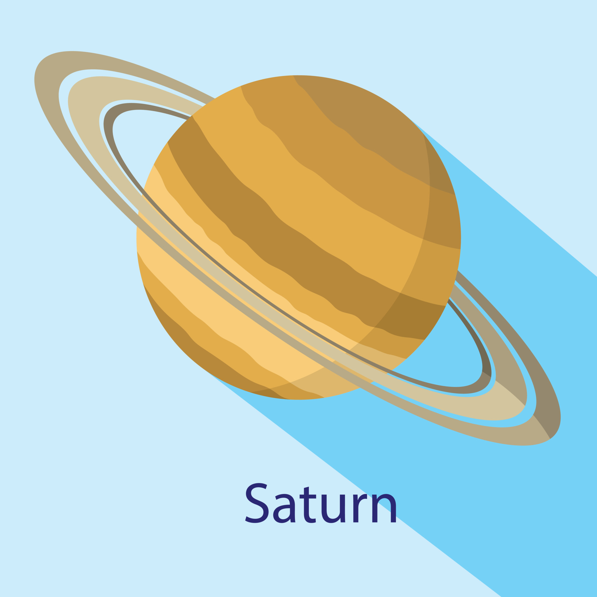 Saturn planet icon, flat style 14199377 Vector Art at Vecteezy Saturn planet icon, flat style 14199377 Vector Art at Vecteezy