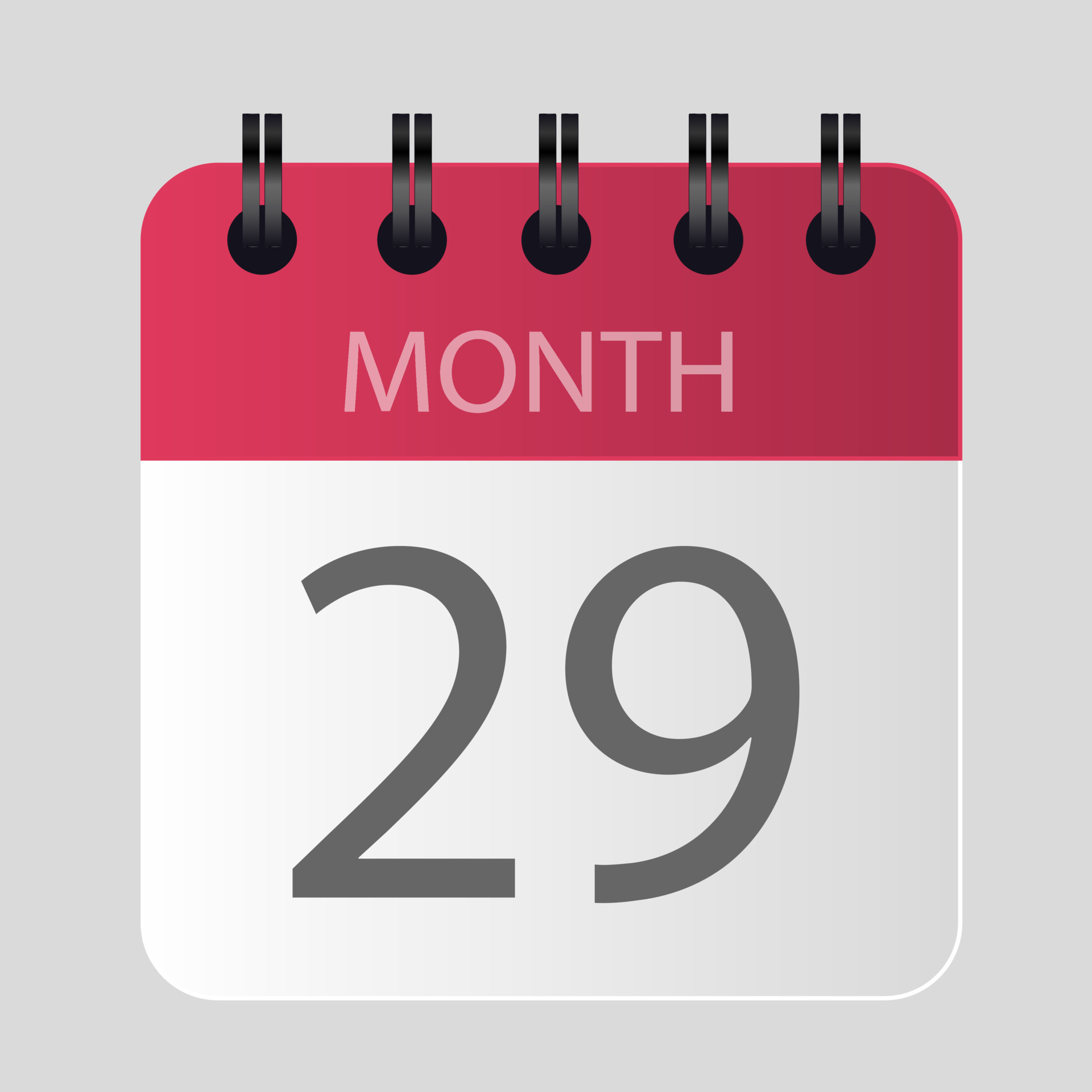 Calendar deadline or event reminder notification vector icon notice ... Calendar deadline or event reminder notification vector icon notice ...