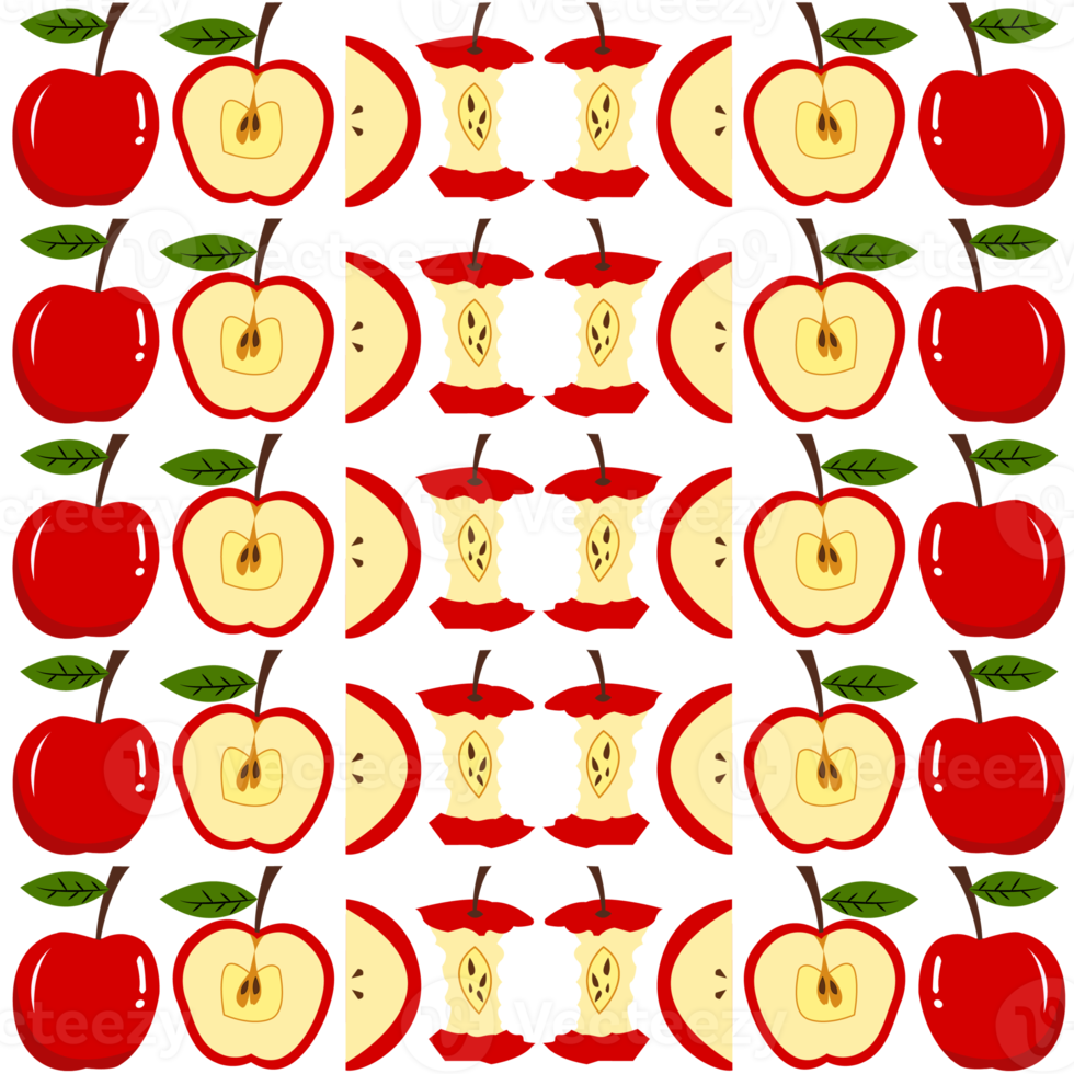 Apple Seamless Pattern 14203359 Png