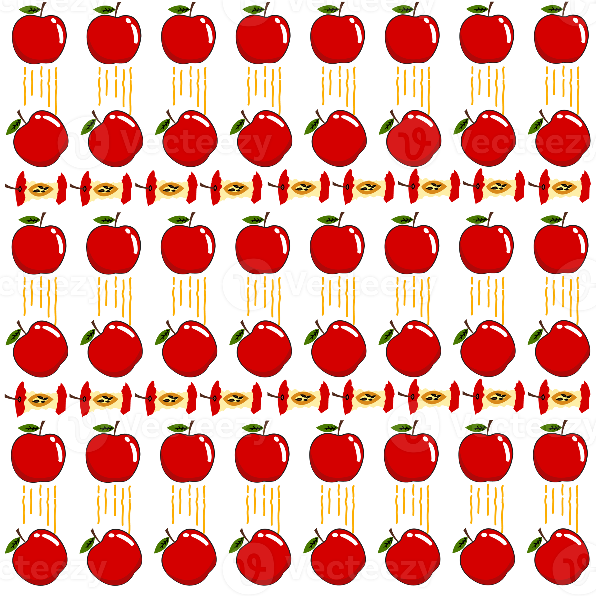 Apple Seamless Pattern 14203361 Png