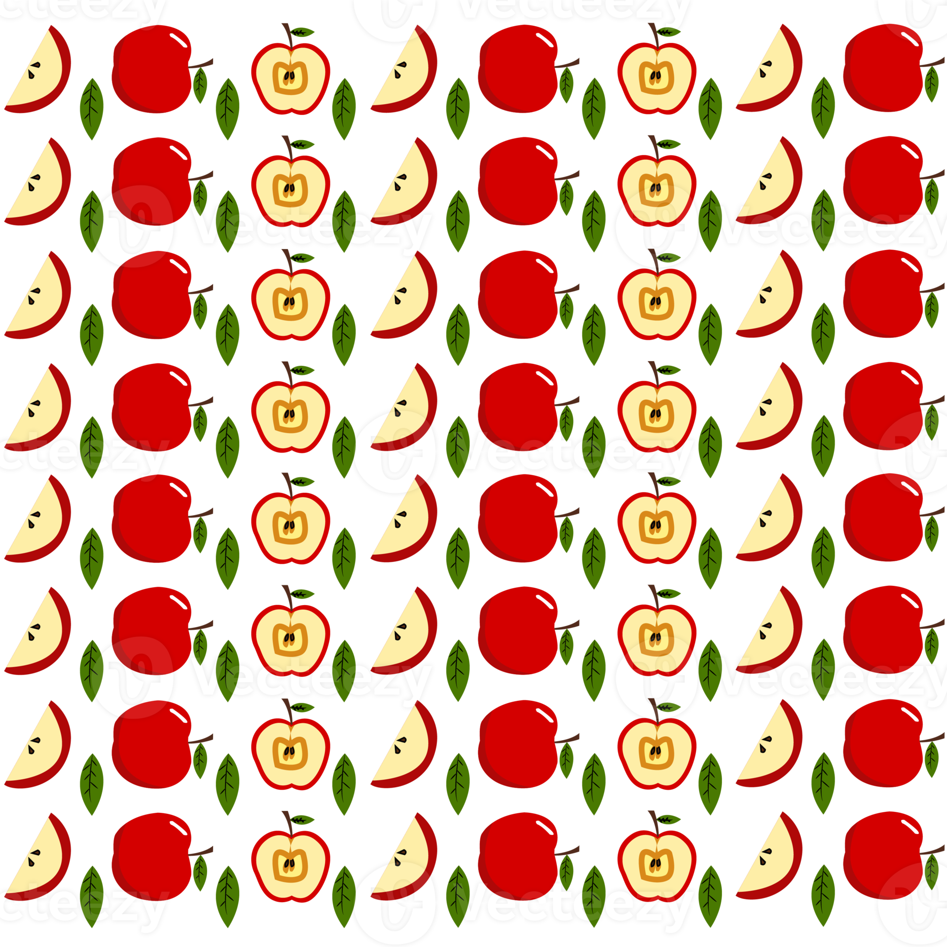 Apple Seamless Pattern 14203366 Png