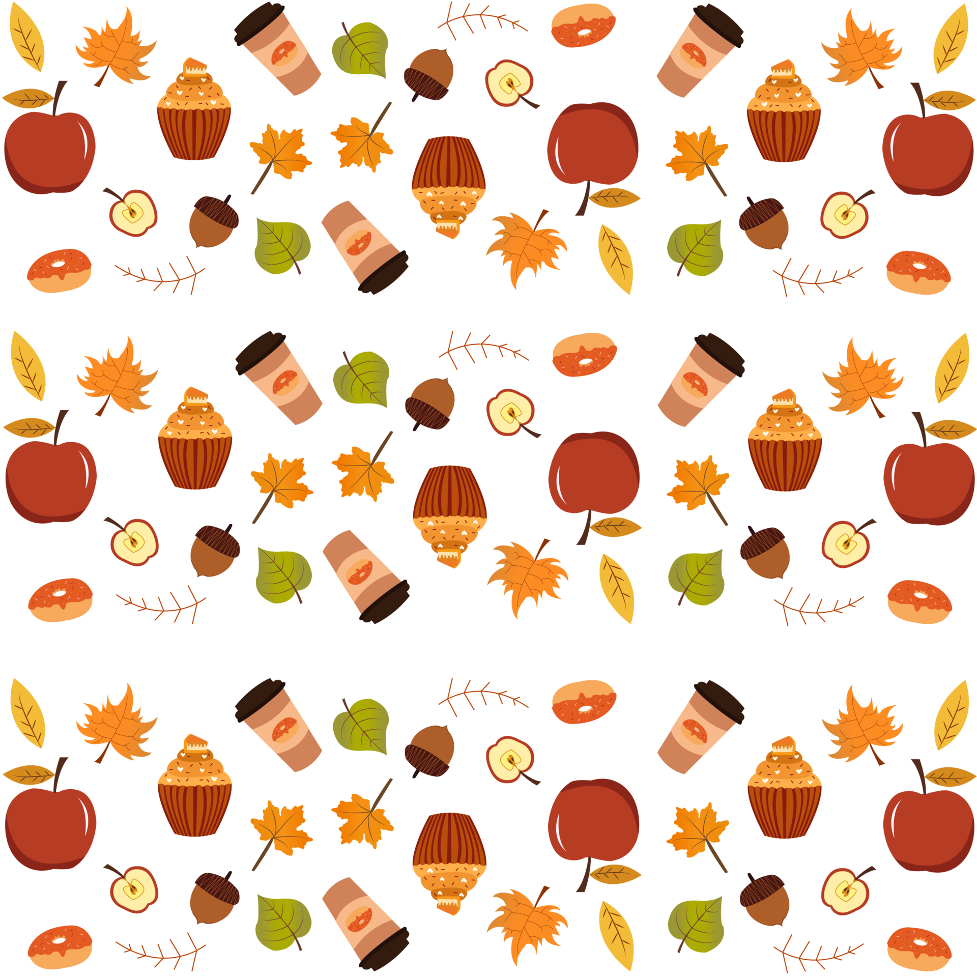 Fall Seamless Pattern 14203368 Png