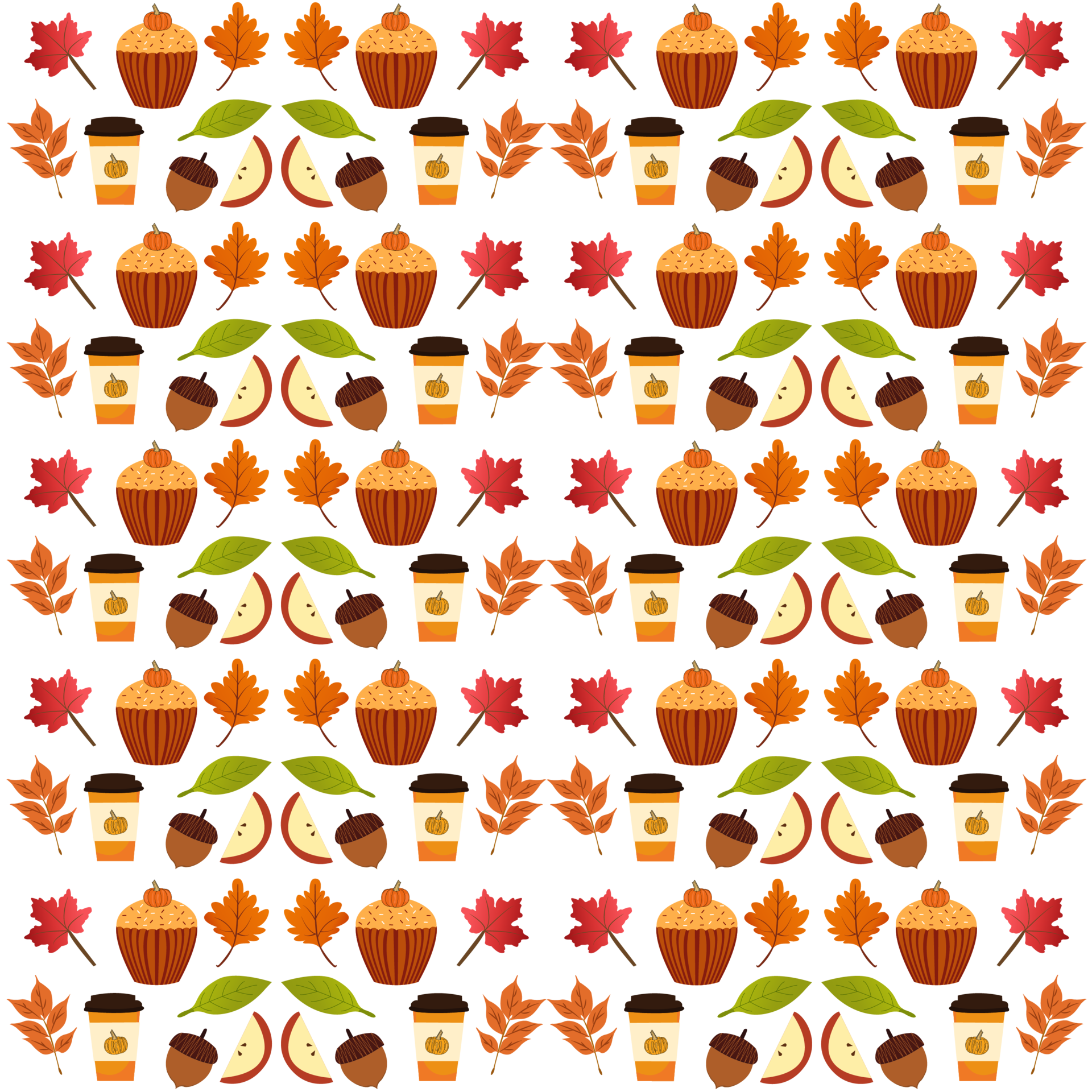 Fall Seamless Pattern 14203379 Png