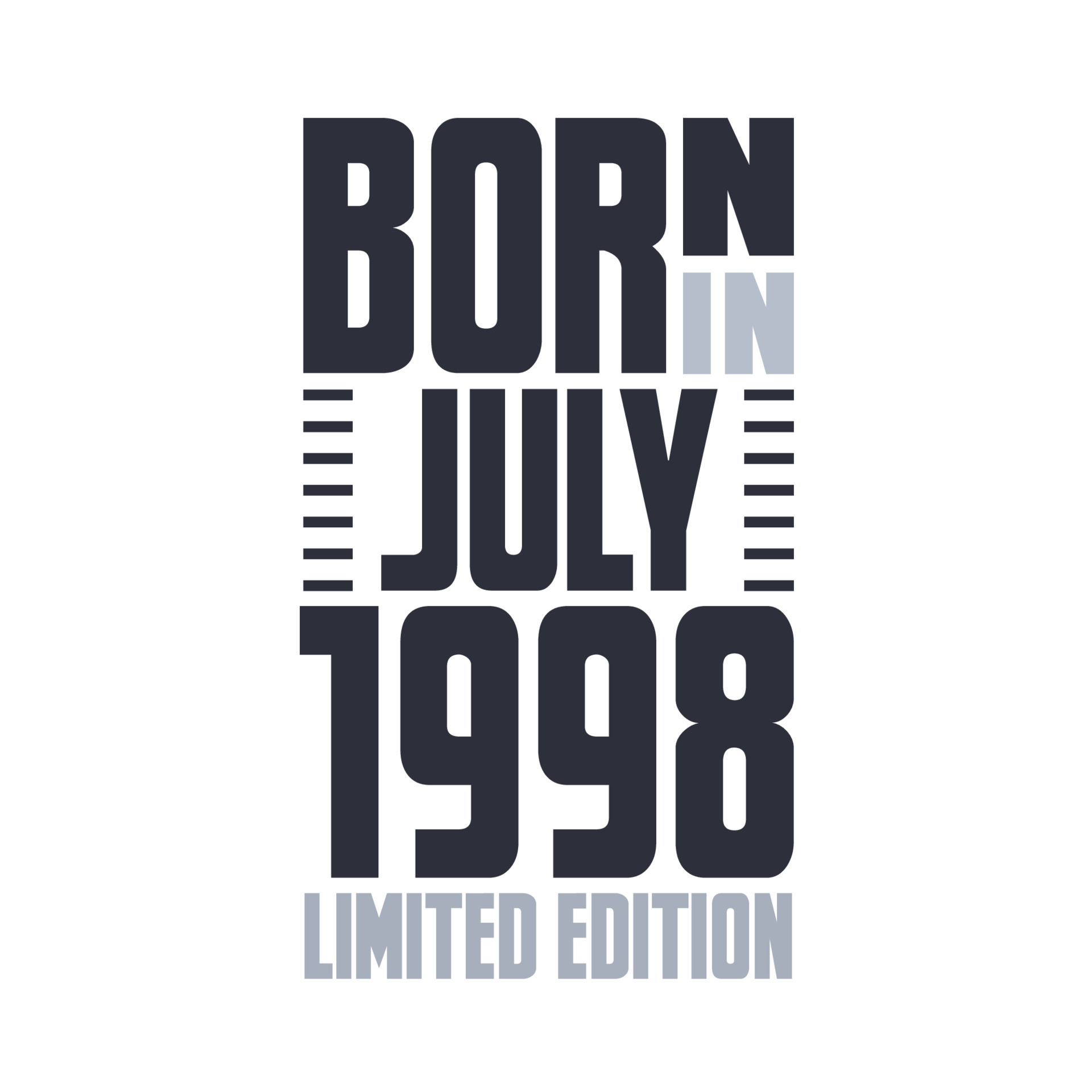 Born In July 1998 Birthday Quotes Design For July 1998 14205421 Vector born-in-july-1998-birthday-quotes-design-for-july-1998-14205421-vector