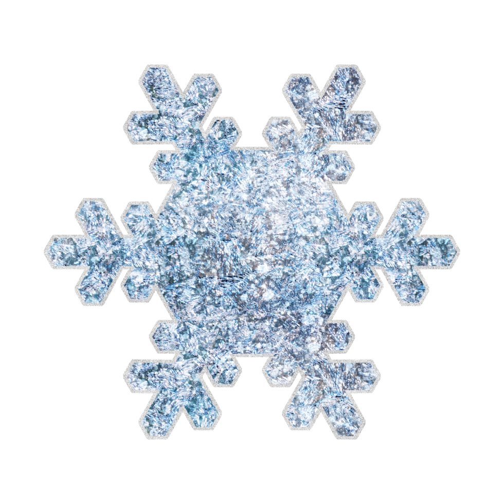 Design De Adesivo De Floco De Neve De Textura De Gelo Geada 14207836 Png