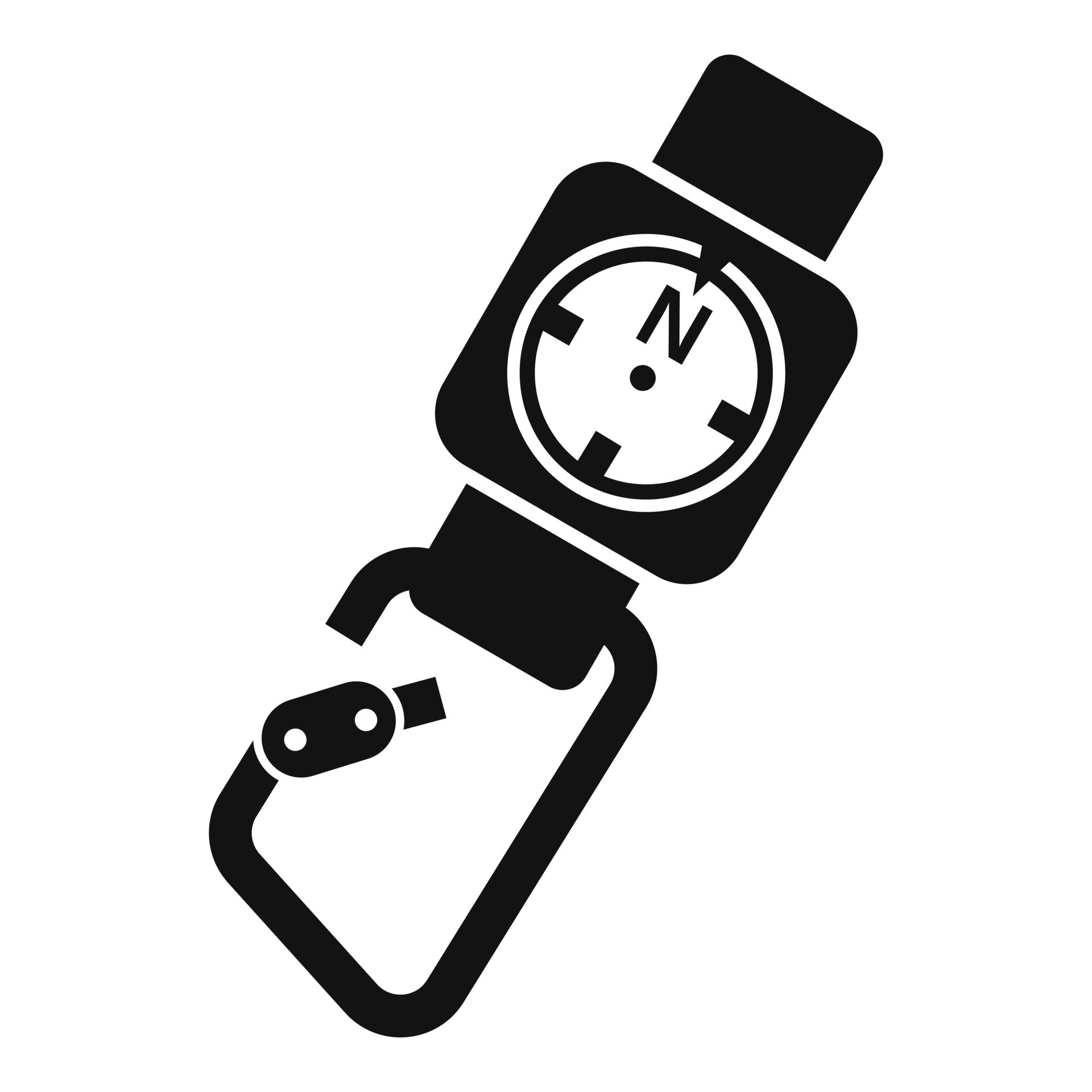 Climb Tool Compass Icon Simple Style 14208015 Vector Art At Vecteezy