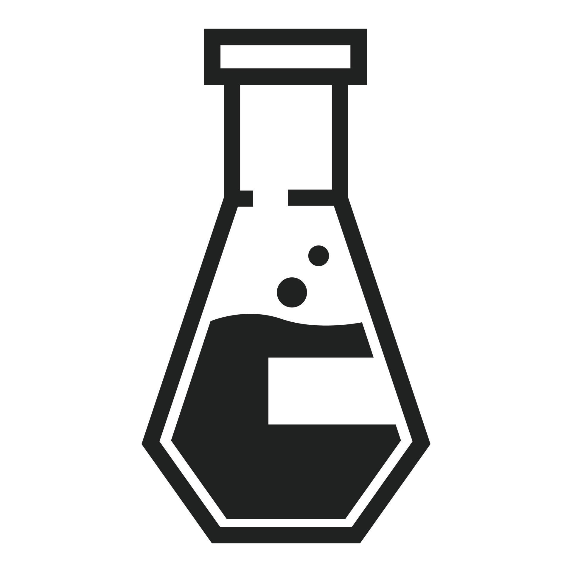 Conical flask icon, simple style 14208931 Vector Art at Vecteezy