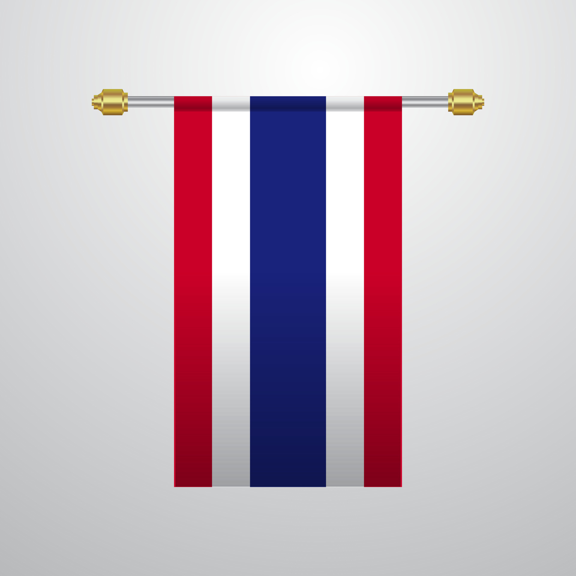 Thailand hanging Flag 14210346 Vector Art at Vecteezy