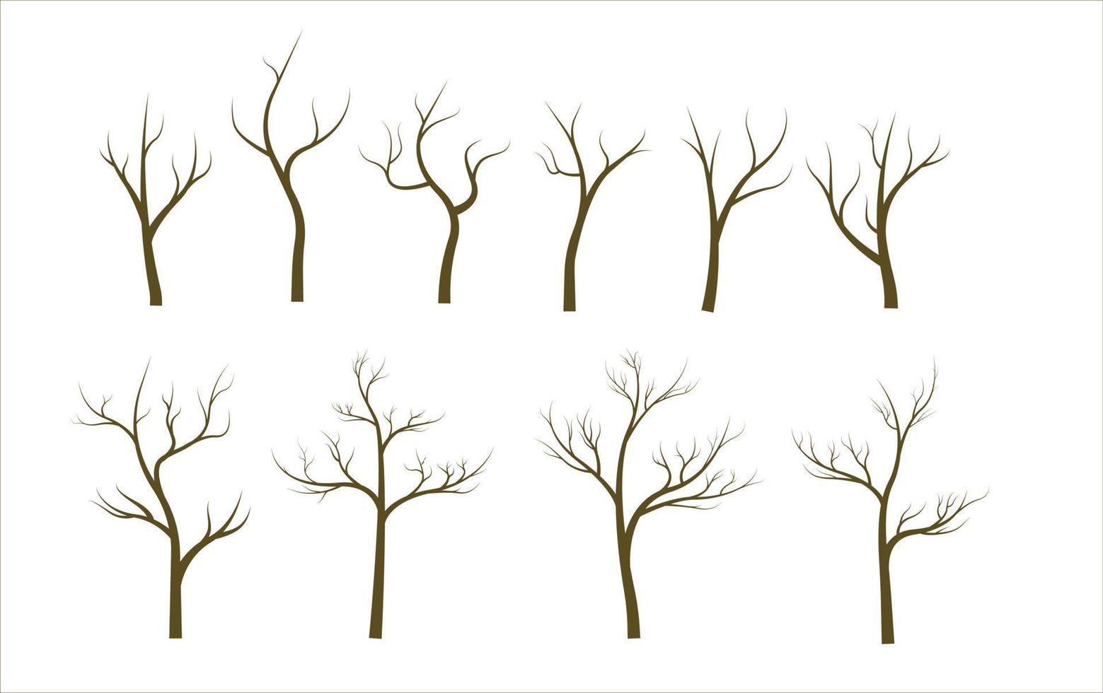 set of bare tree without leaves 14212397 Vector Art at Vecteezy set of bare tree without leaves 14212397 Vector Art at Vecteezy