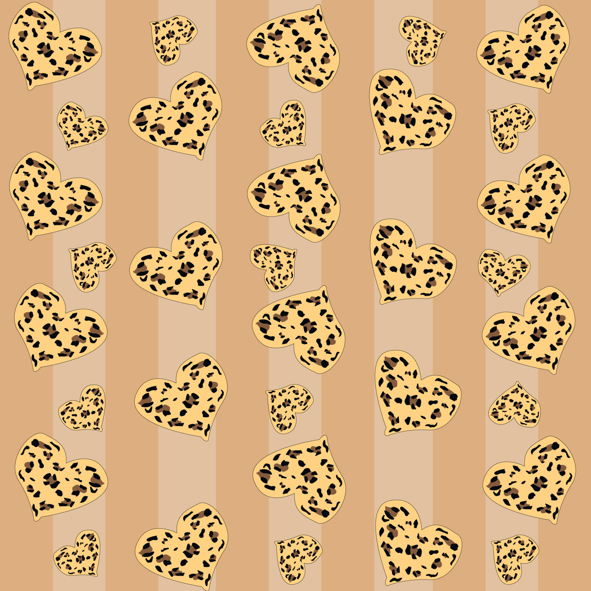 Leopard Seamless Pattern 14213464 Vector Art at Vecteezy