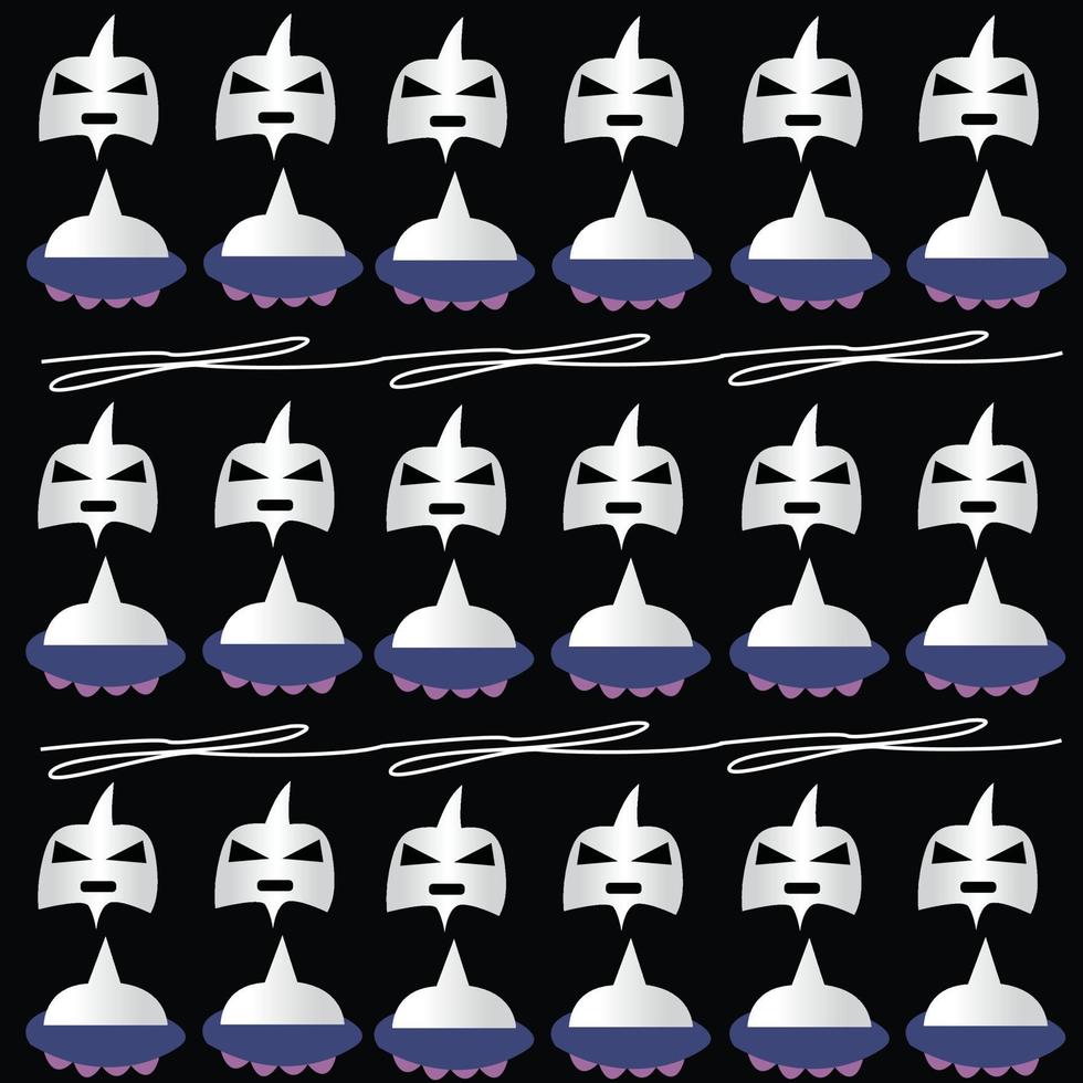 Alien Pattern Vector 14213466 Vector Art at Vecteezy
