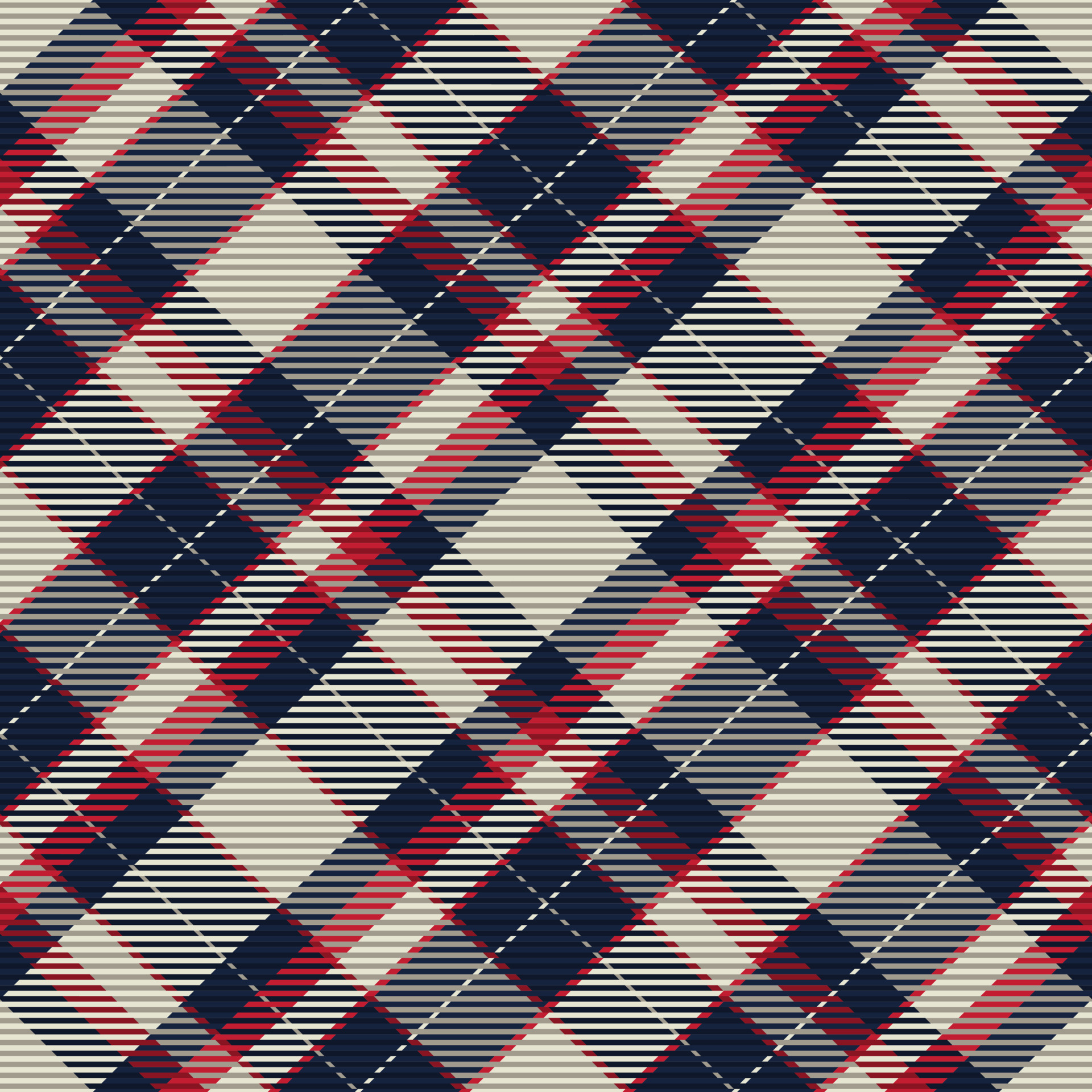 Plaid Pattern Seamless Check Fabric Texture Stripe Square Background