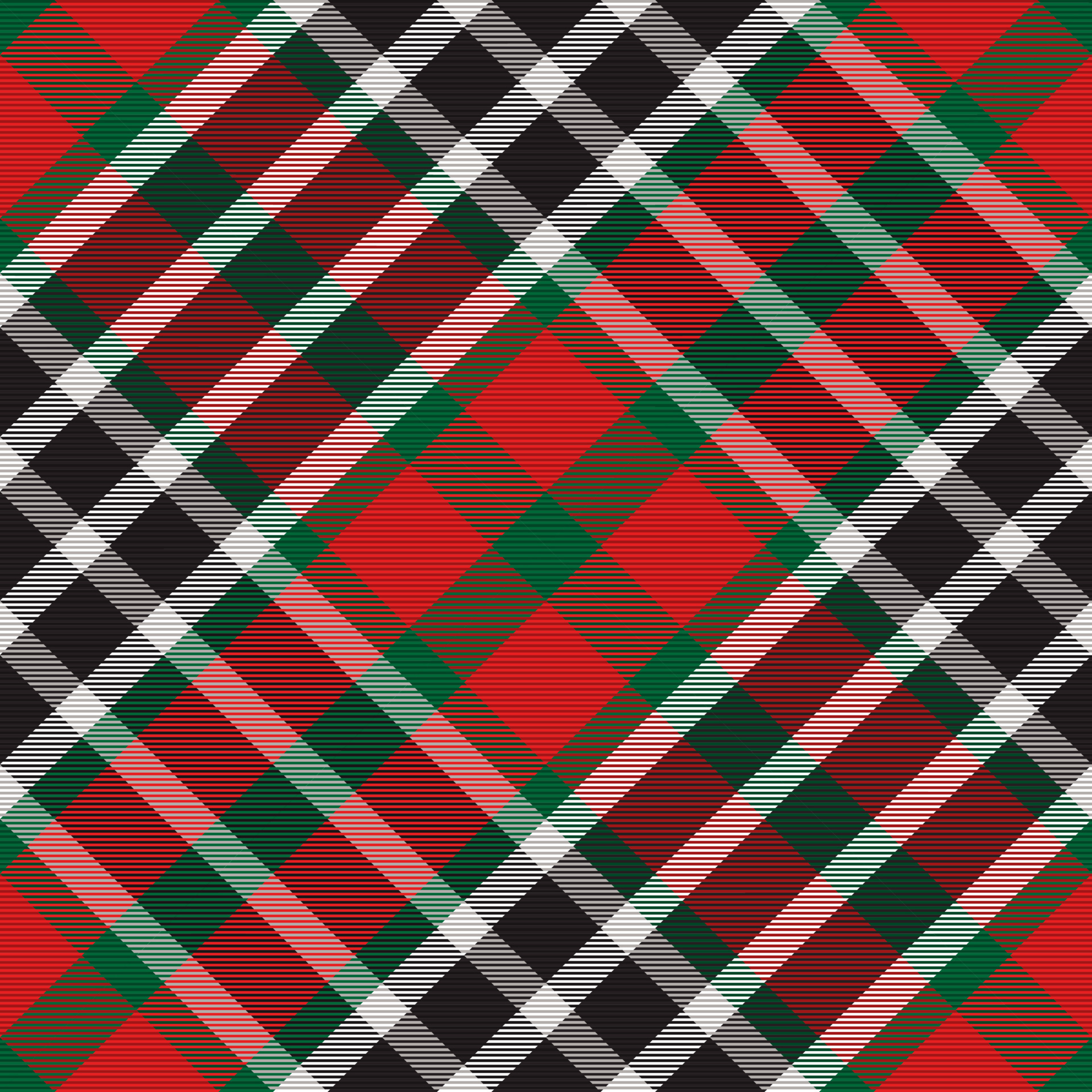 Plaid Pattern Seamless Check Fabric Texture Stripe Square Background