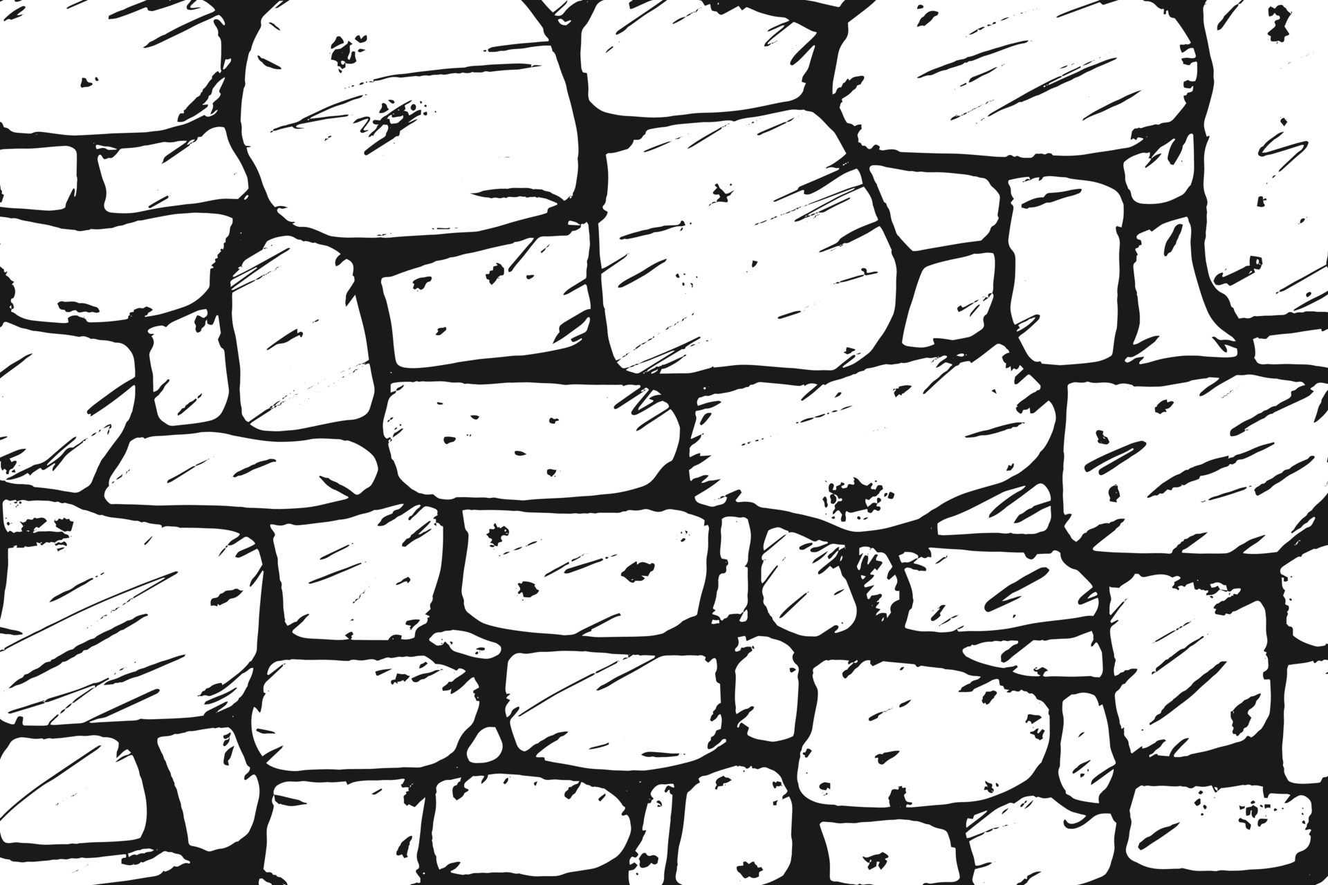 Fondo y textura de pared de piedra grunge dibujada a mano. muro de ... Fondo y textura de pared de piedra grunge dibujada a mano. muro de ...