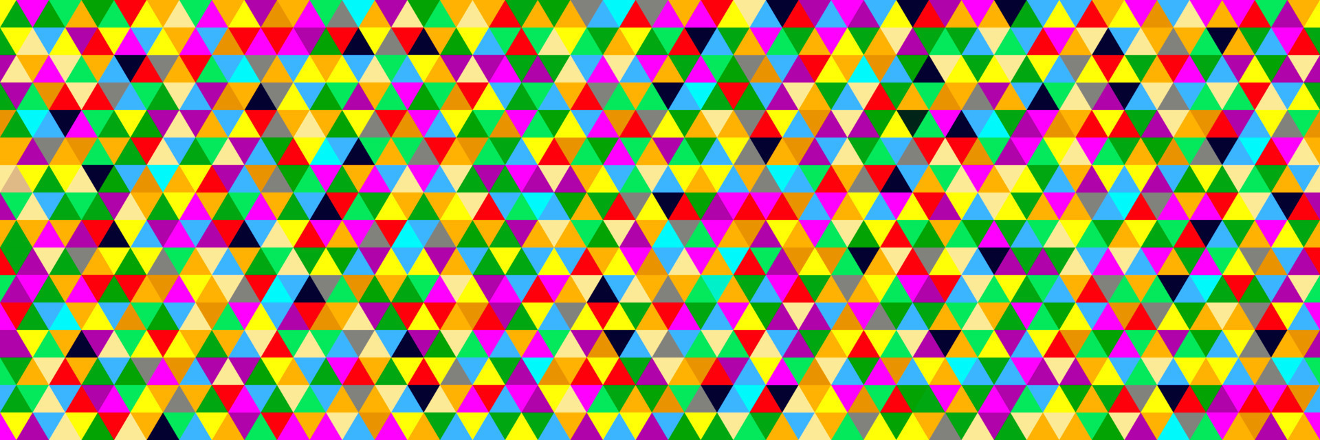 Horizontal Colorful Abstract Triangle Background For Pattern And Design