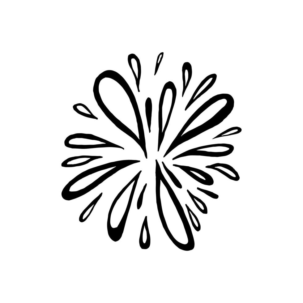 Retro Sparkle Clip Art