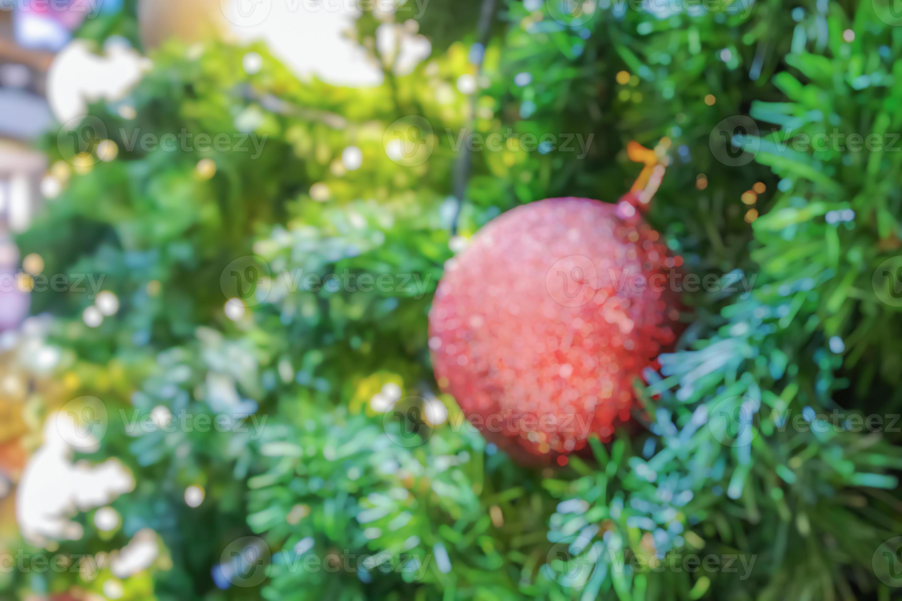 Abstract blurred christmas tree with bokeh light background 14218994 Stock Photo at Vecteezy