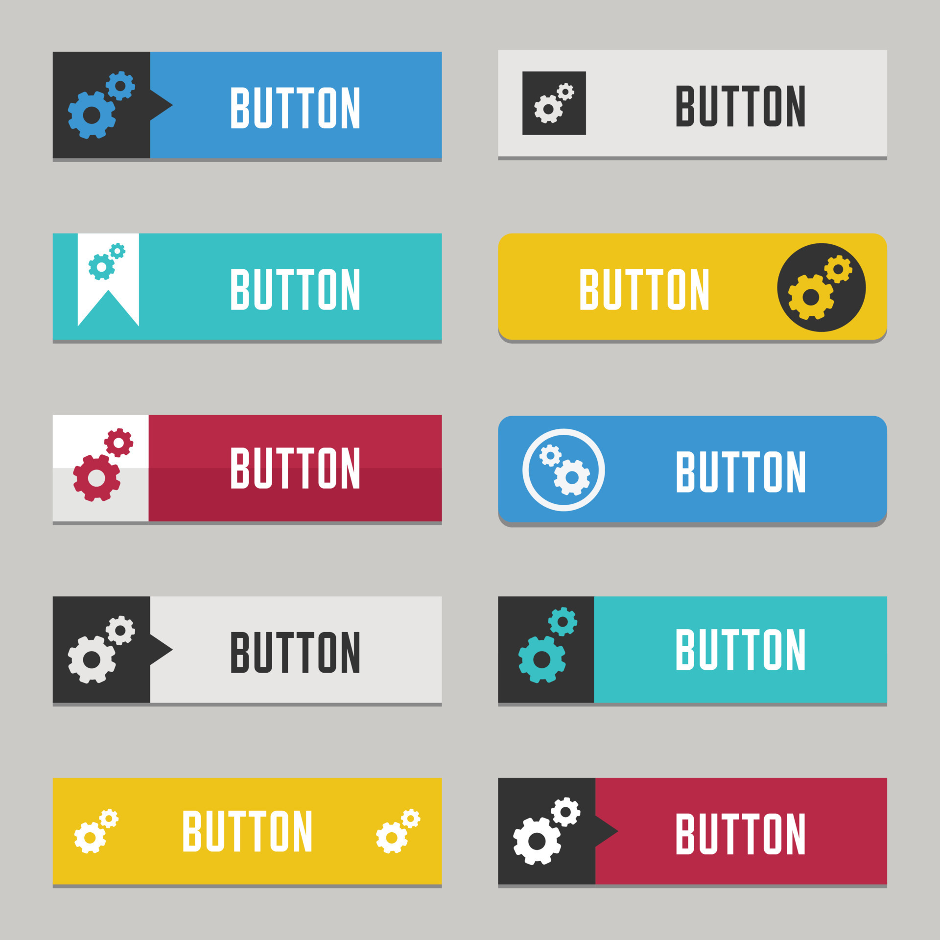 User Interface buttons design set vector 14219188 Vector Art at Vecteezy User Interface buttons design set vector 14219188 Vector Art at Vecteezy